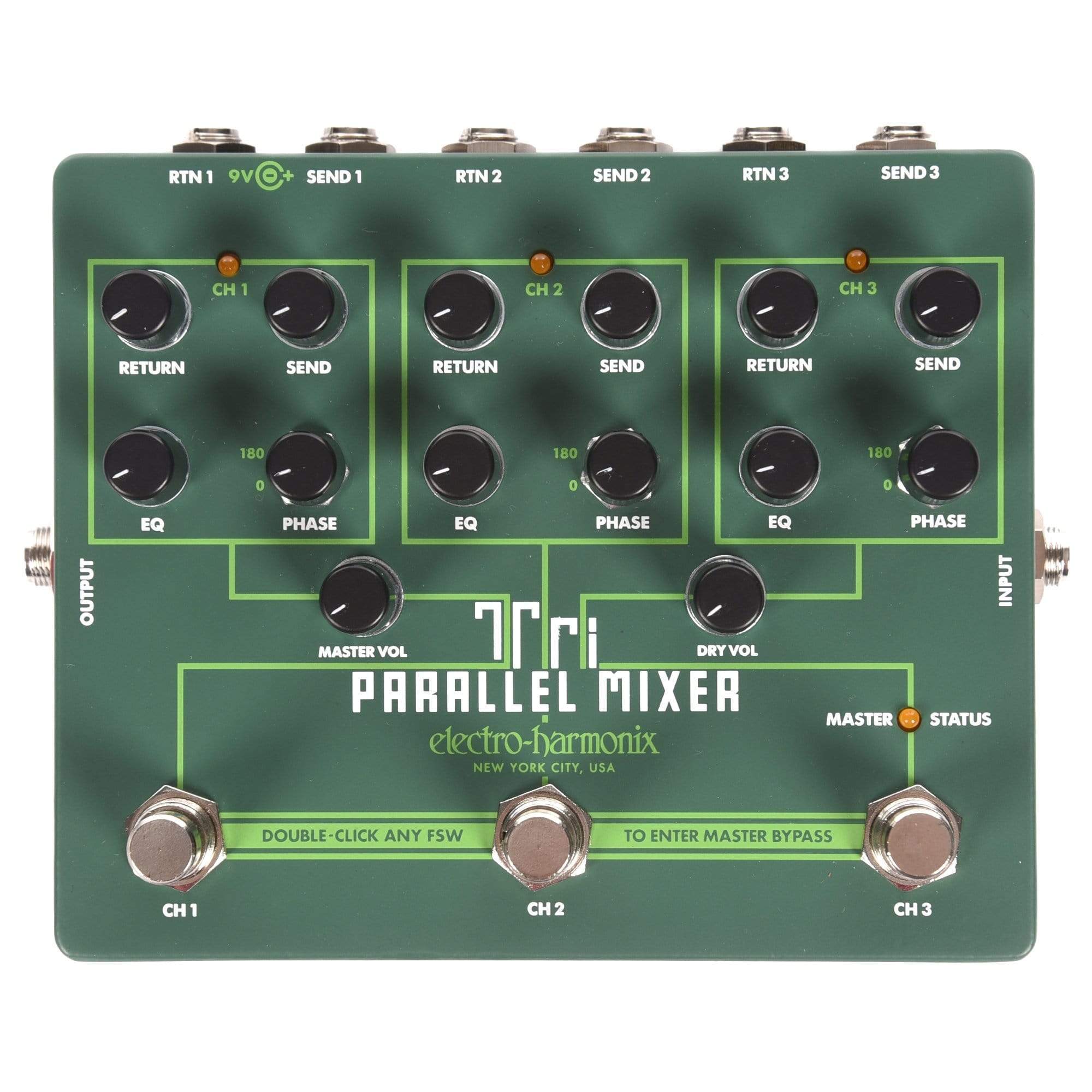Electro-Harmonix Tri Parallel Mixer – Chicago Music Exchange