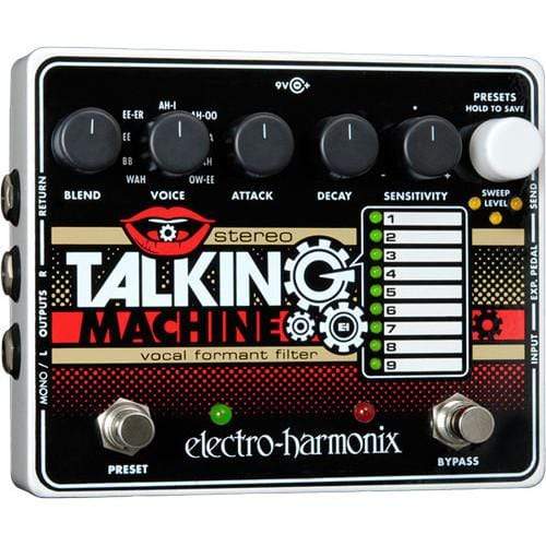Electro-Harmonix Stereo Talking Machine Vocal Formant Filter – Chicago ...