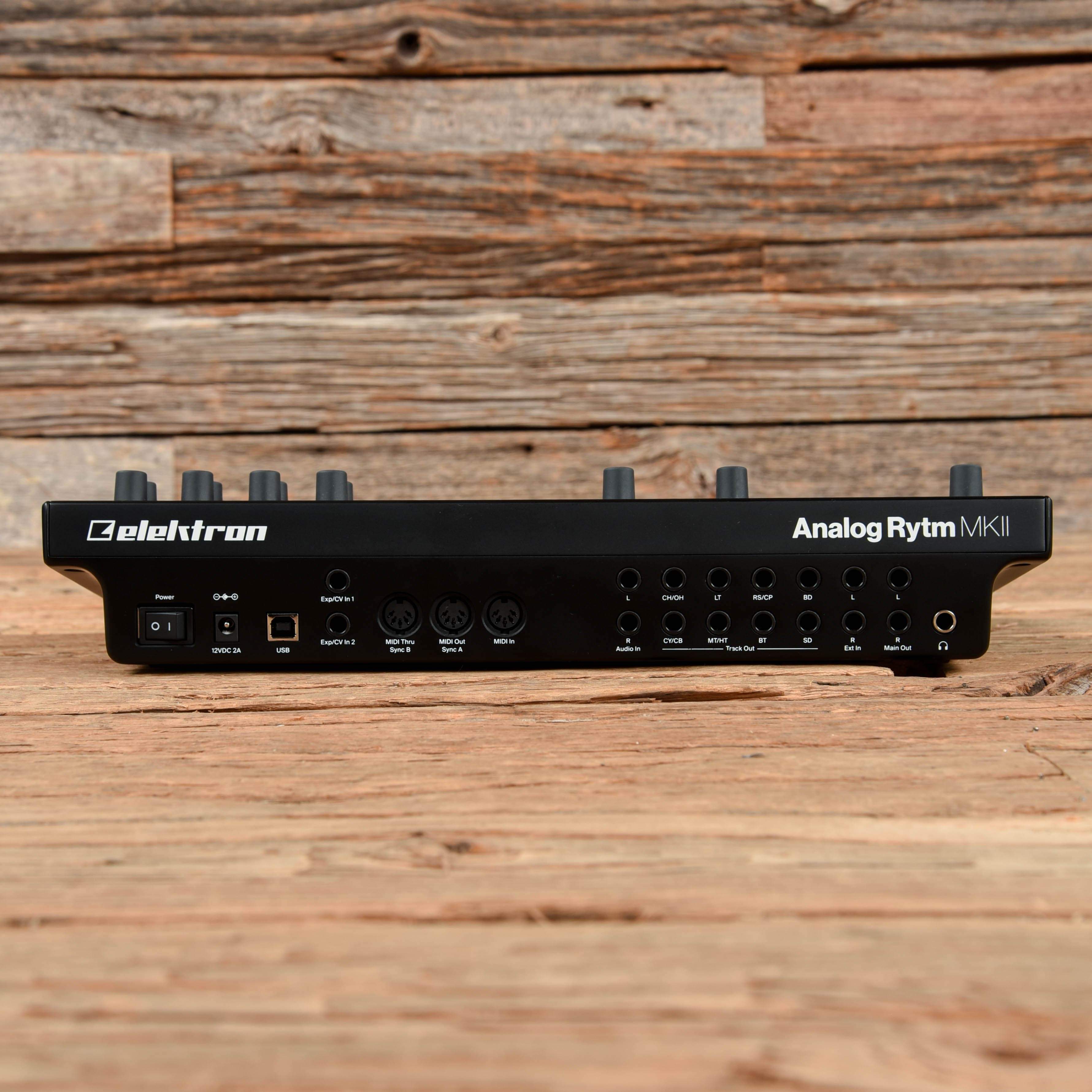 Elektron Analog Rytm MKII 8-Voice Analog Drum Computer & Sampler ...