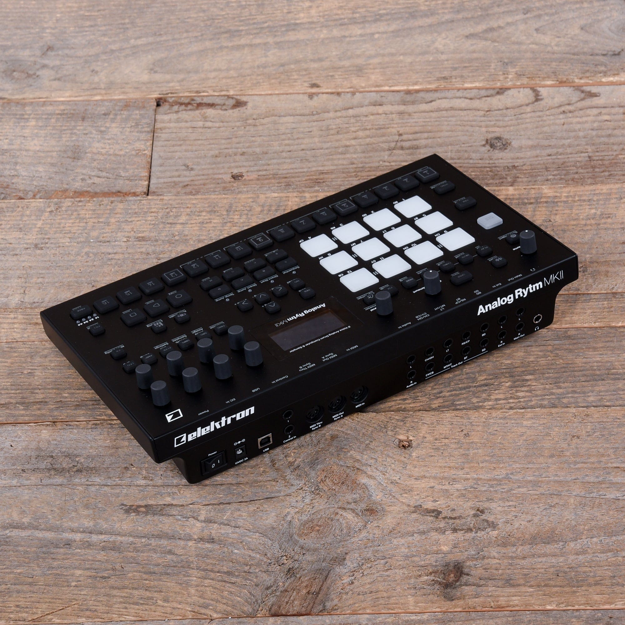 Elektron Analog Rytm MKII Eight Voice Analog Drum Machine & Sampler ...