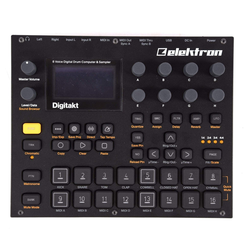 Elektron Digitakt 8-Voice Digital Drum Machine & Sampler – Chicago ...