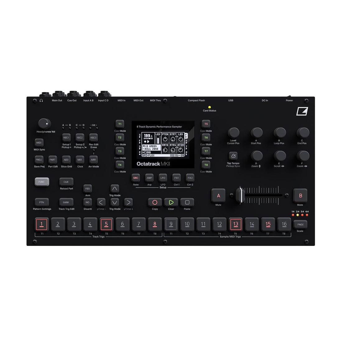 Elektron Octatrack MKII Dynamic Performance Sampler Black – Chicago ...