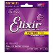 Elixir 11025 Acoustic 80/20 Poly Custom Light 11-52 (6 Pack Bundle ...