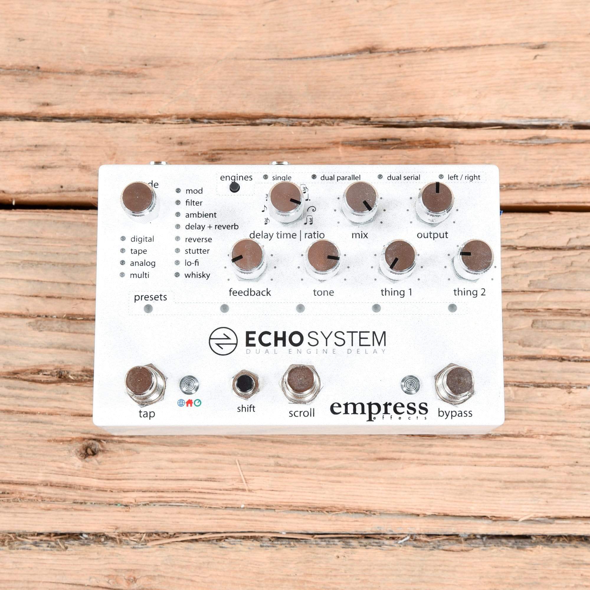 Empress Effects EchoSystem Dual Engine Delay – Chicago Music Exchange
