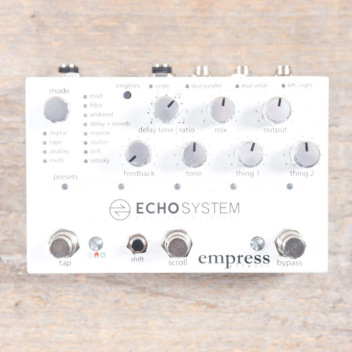 Empress Effects EchoSystem Dual Engine Delay – Chicago Music Exchange