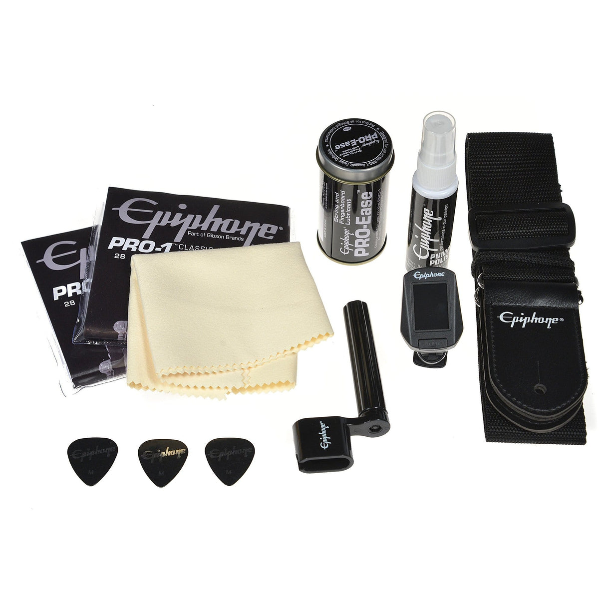 Epiphone Accessory Kit for PRO-1 Nylon String Acoustic – Chicago Music ...