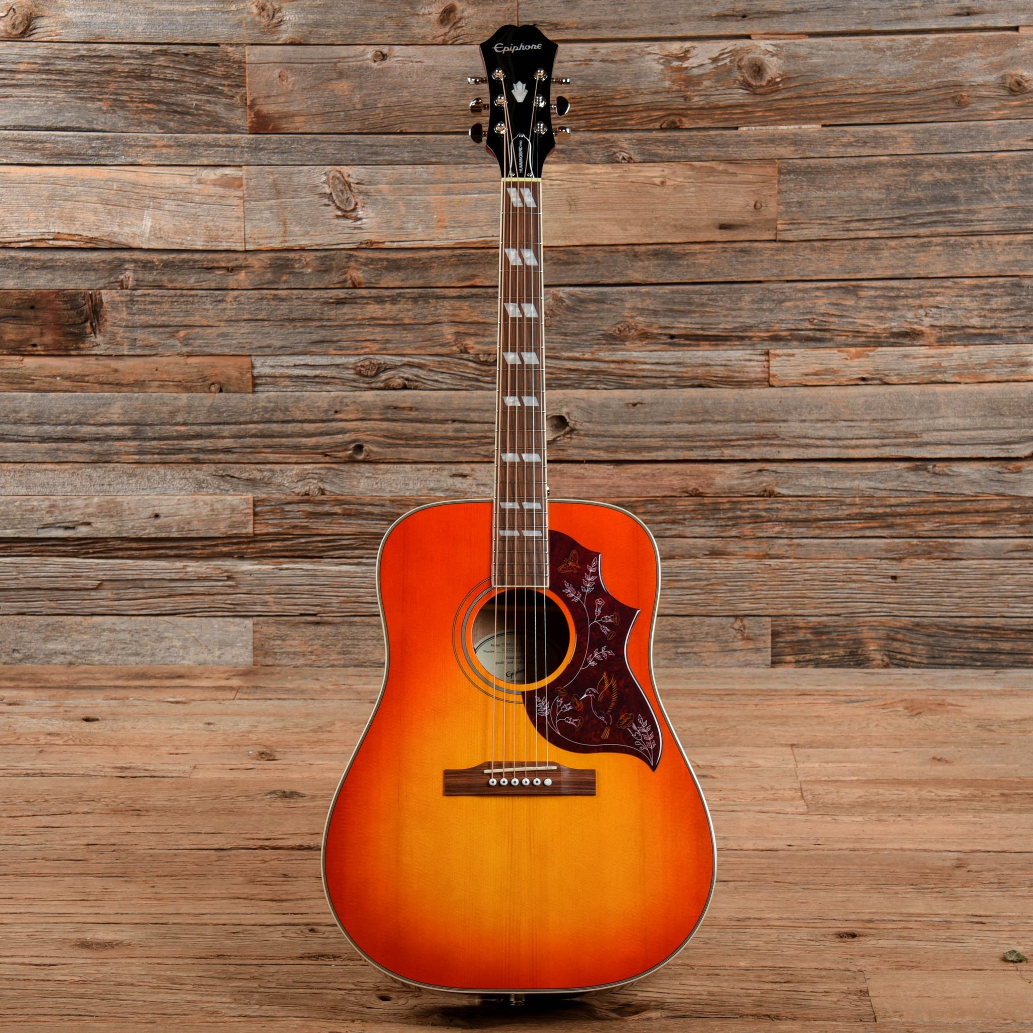Epiphone Hummingbird Pro Cherry Sunburst – Chicago Music Exchange