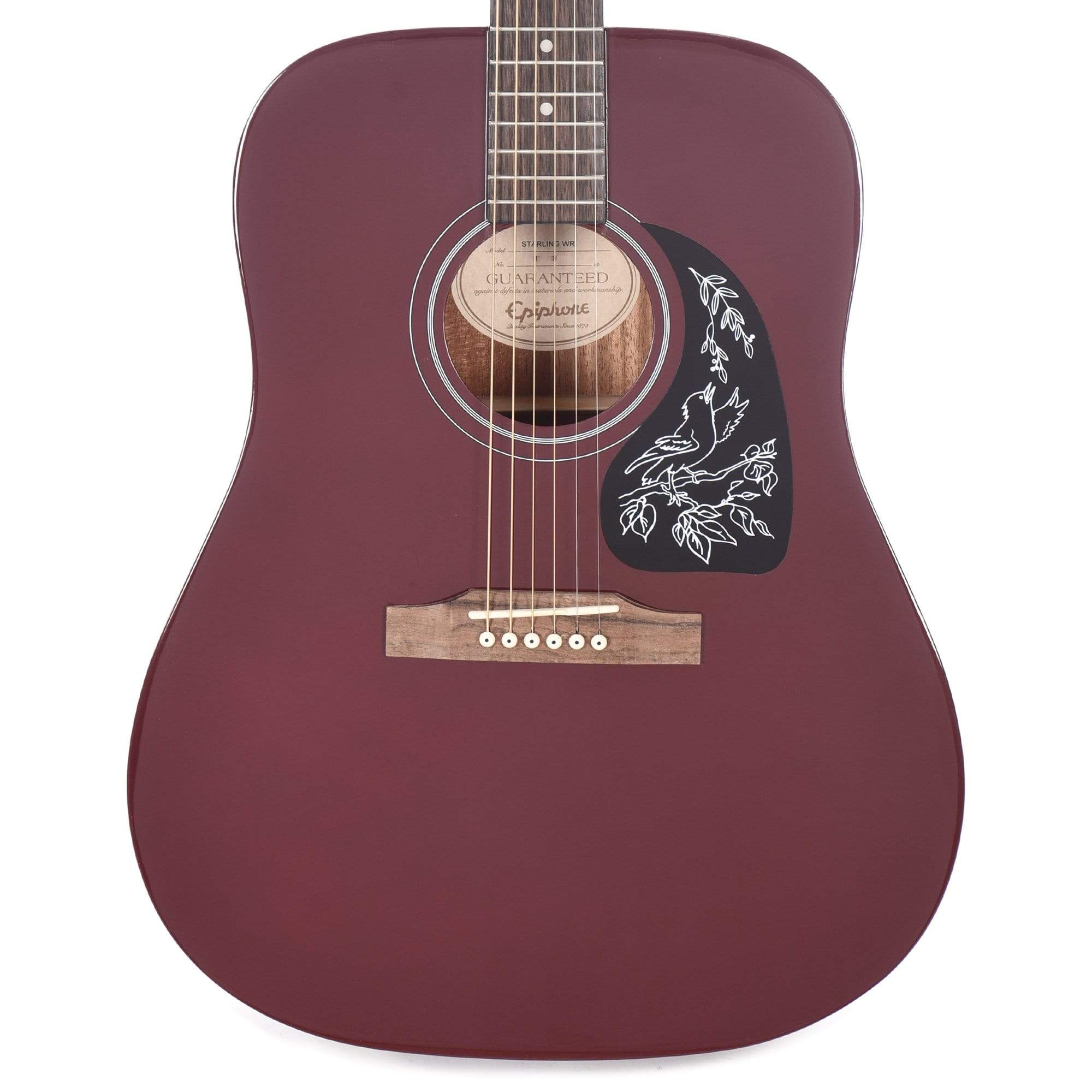 Epiphone Starling Dreadnought Wine Red – Chicago Music Exchange