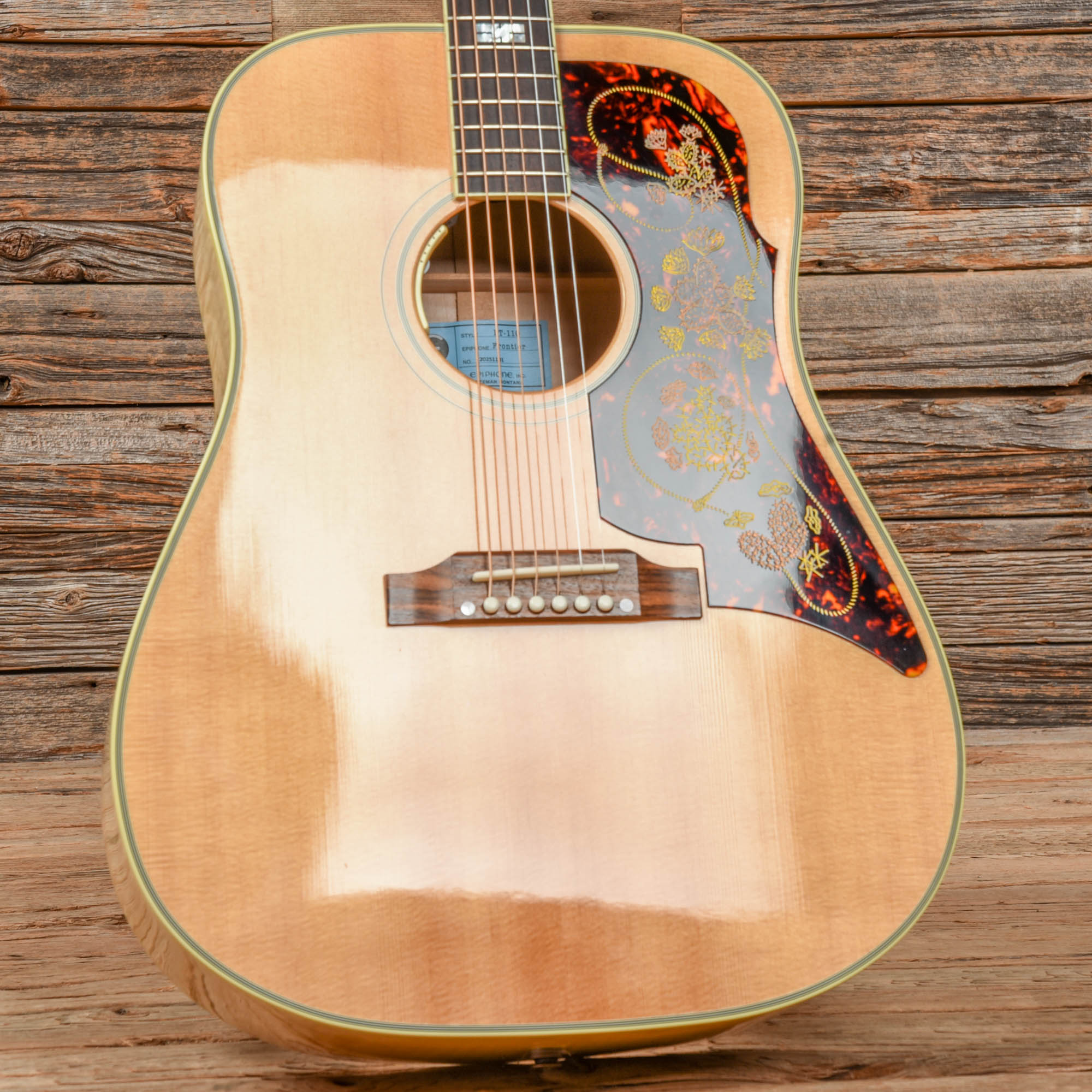 Epiphone USA Frontier Natural 2021 – Chicago Music Exchange