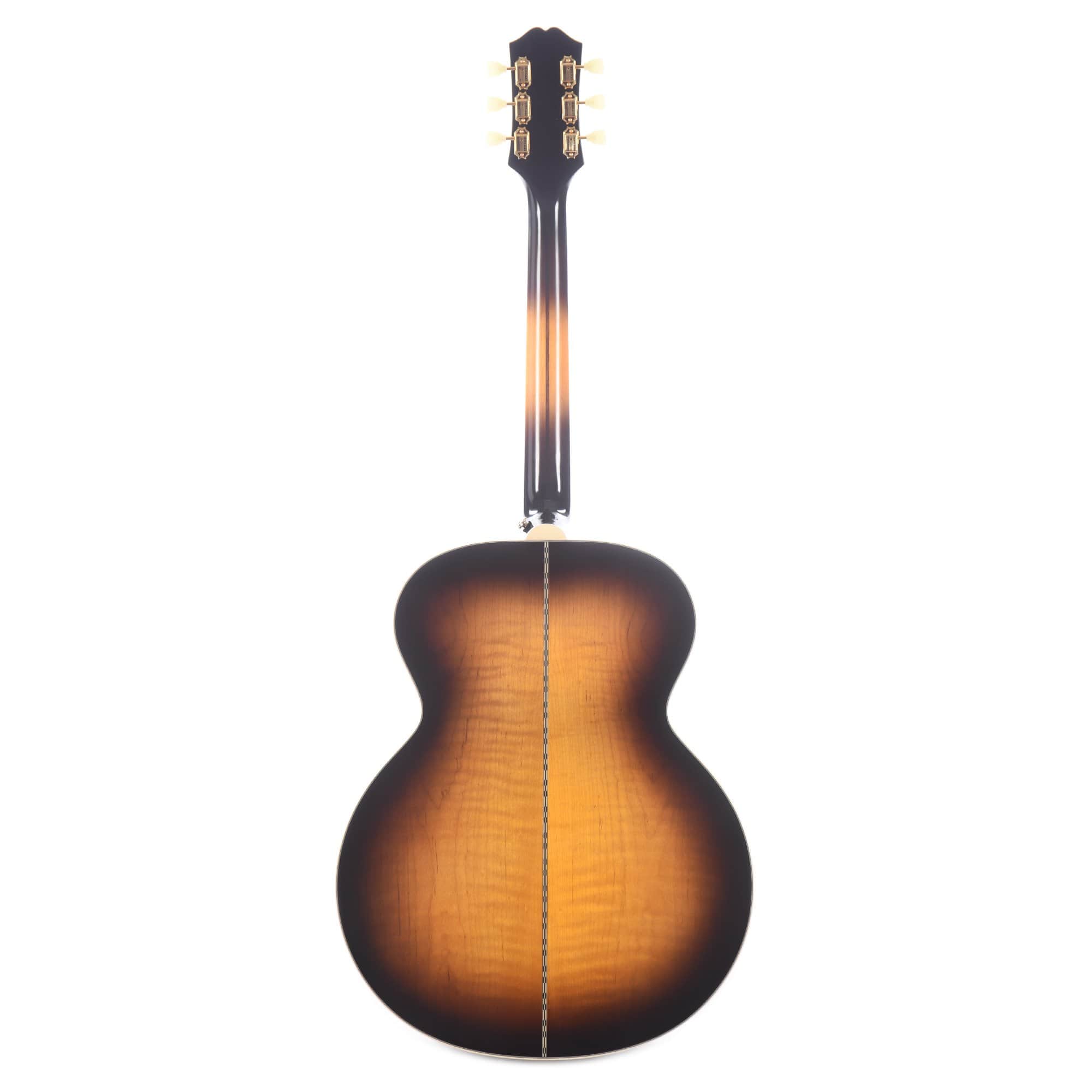 Epiphone Inspired by Gibson J-200 Aged Vintage Sunburst Gloss w/Fishma ...