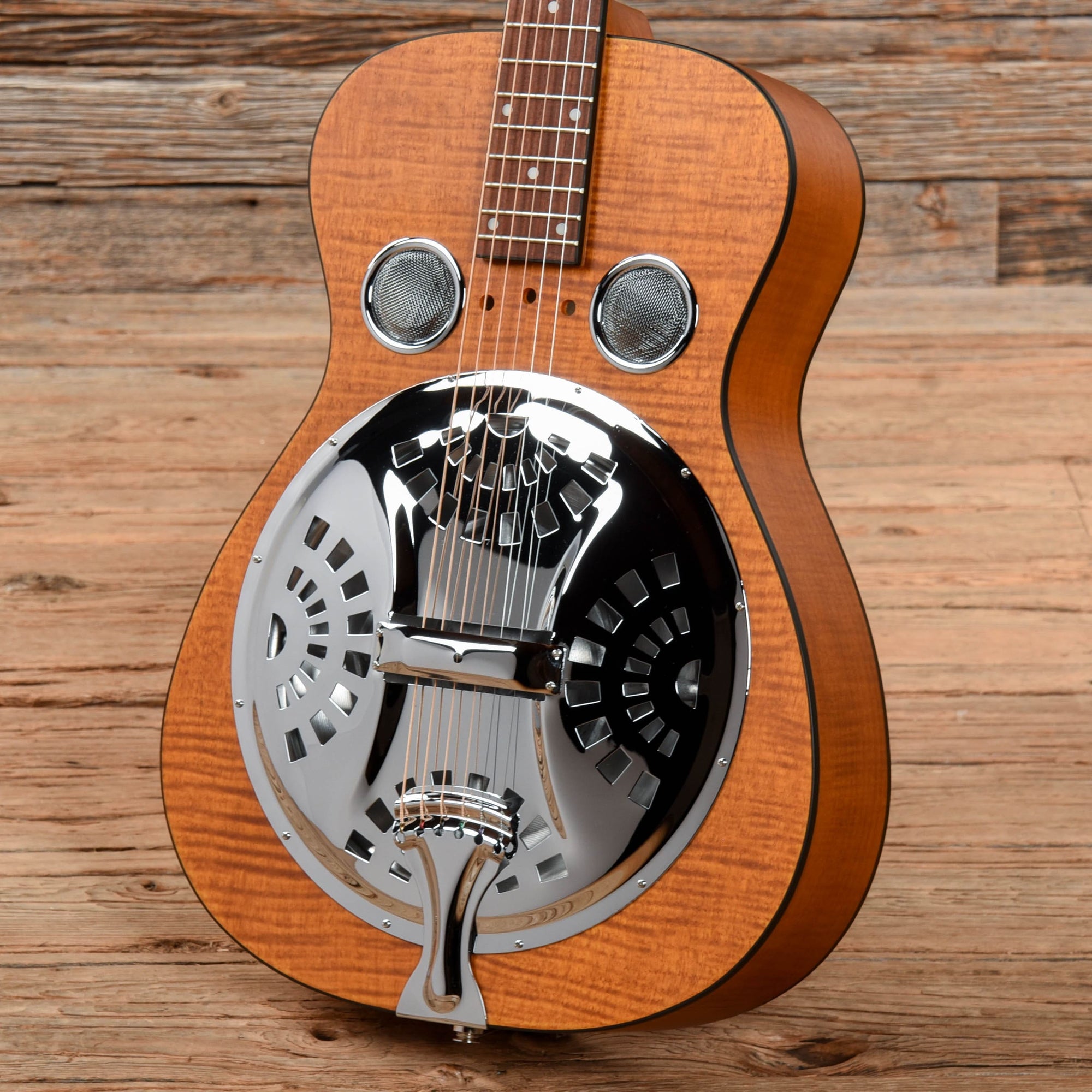 Epiphone Dobro Hound Dog Deluxe Round Neck Resonator Natural 2021 ...