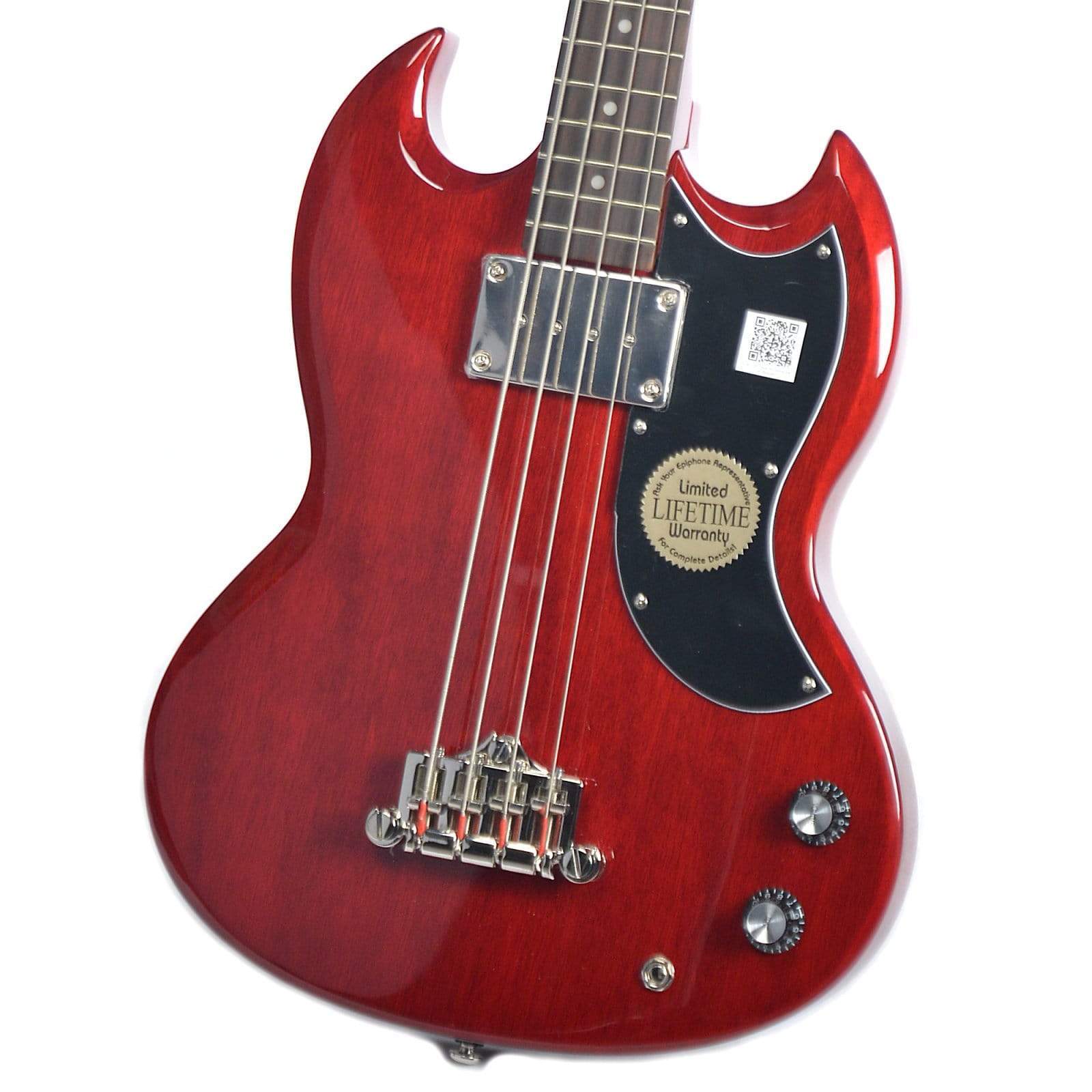 Epiphone EB-0 Bass Cherry – Chicago Music Exchange