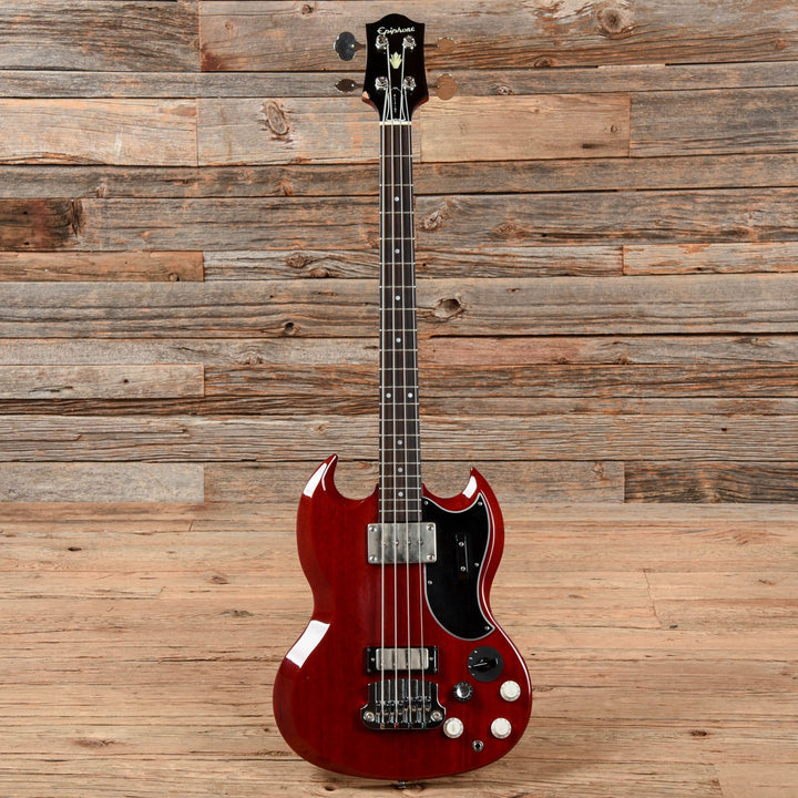 Epiphone Elitist EB-3 Cherry 2005 – Chicago Music Exchange