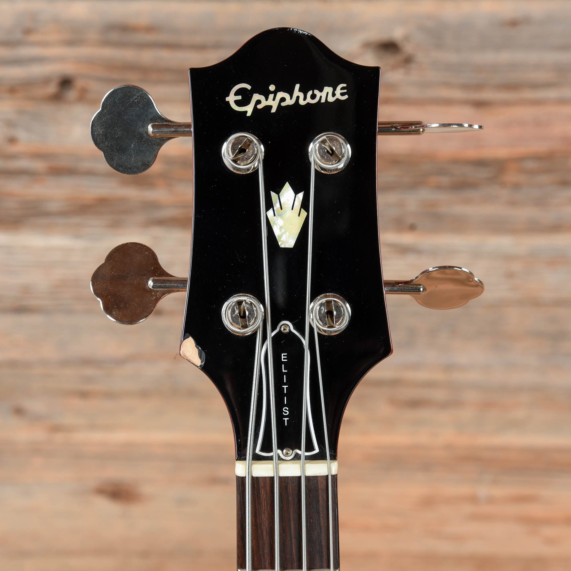 Epiphone Elitist EB-3 Cherry 2005 – Chicago Music Exchange