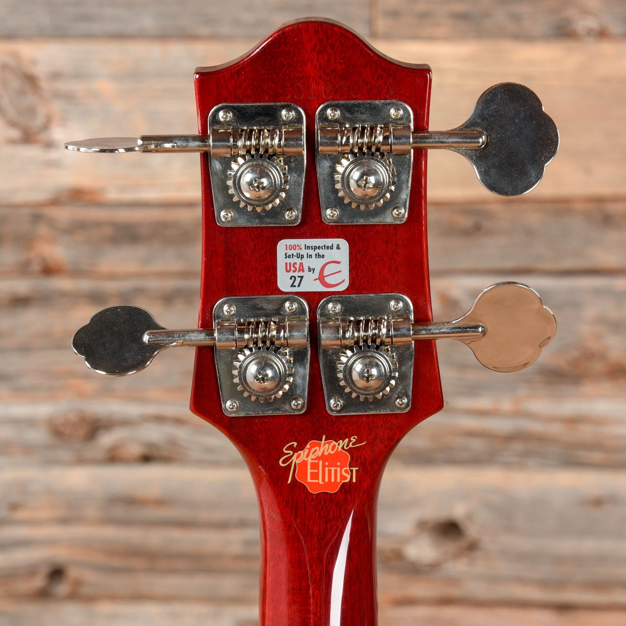 Epiphone Elitist EB-3 Cherry 2005 – Chicago Music Exchange