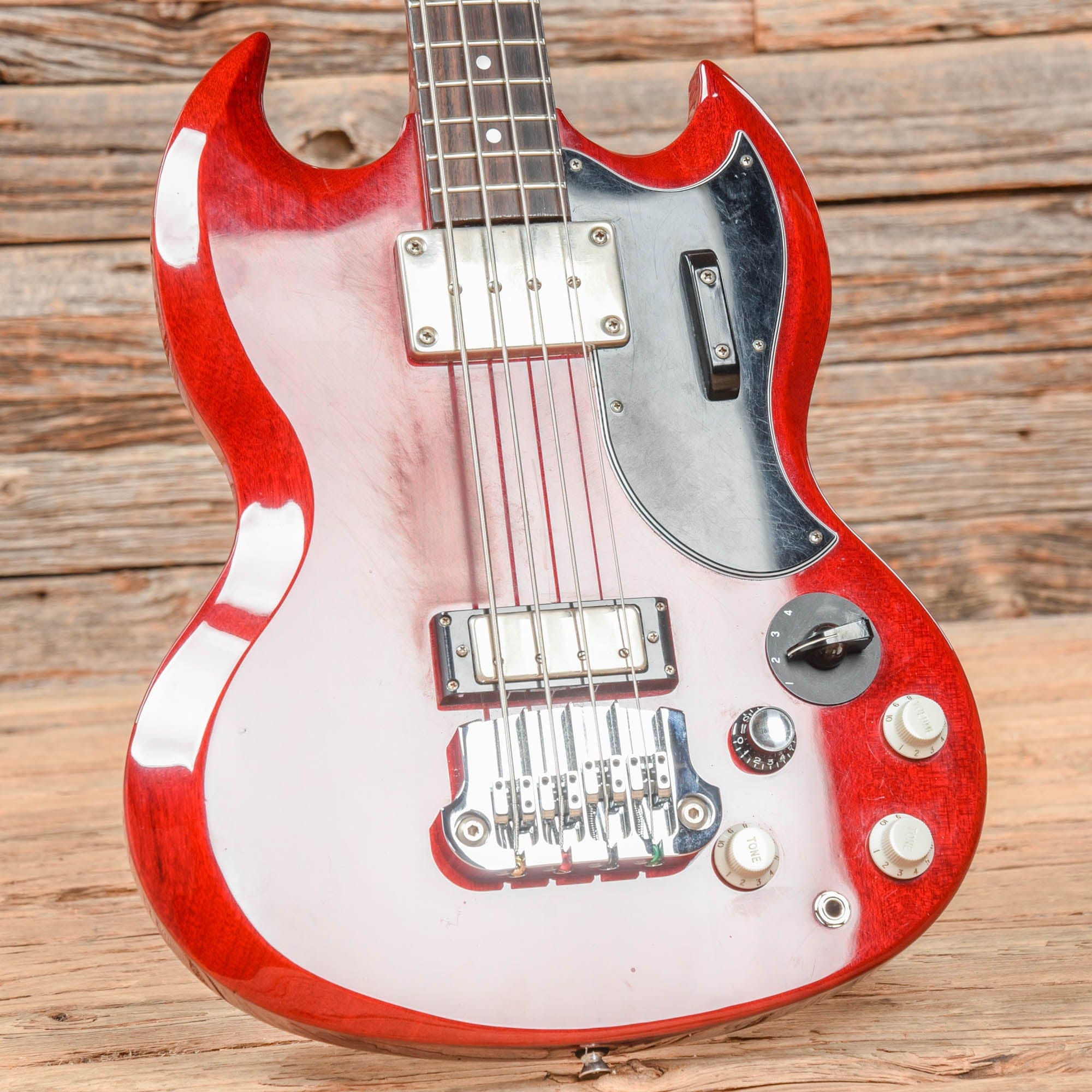 Epiphone Elitist EB-3 Cherry 2005 – Chicago Music Exchange