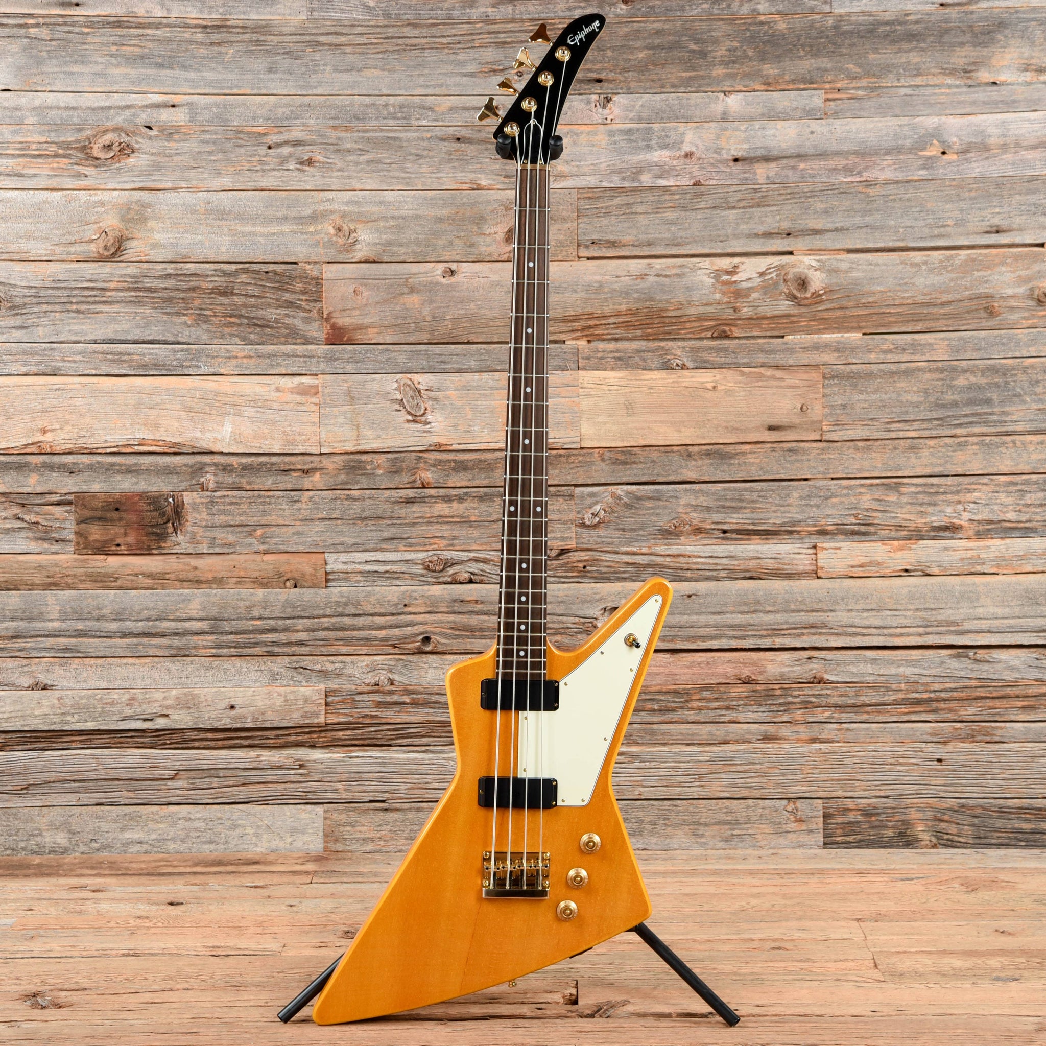 Epiphone Explorer Bass Natural 2009 – Chicago Music Exchange