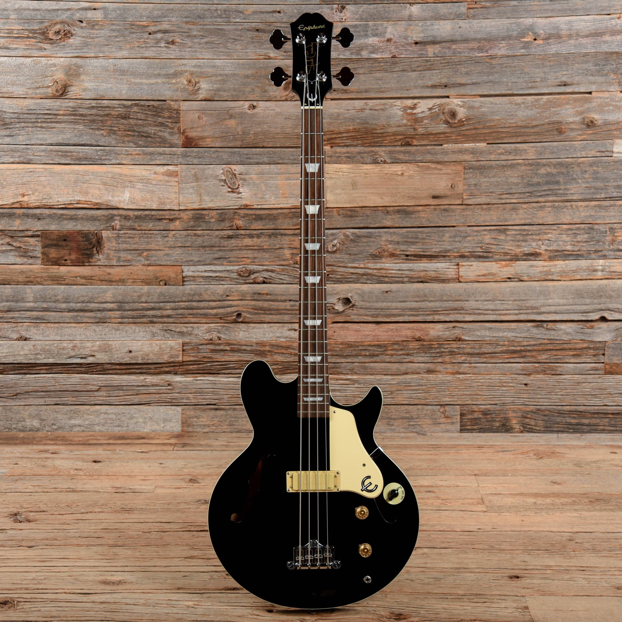 Epiphone Jack Casady Signature Bass Black – Chicago Music Exchange