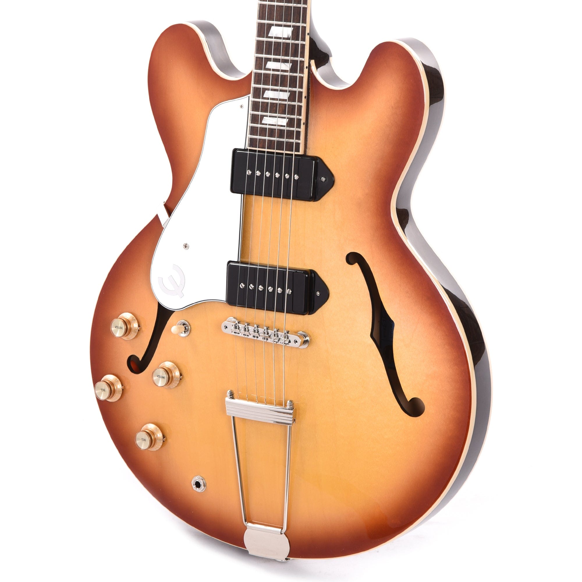 Epiphone USA Casino Royal Tan LEFTY – Chicago Music Exchange
