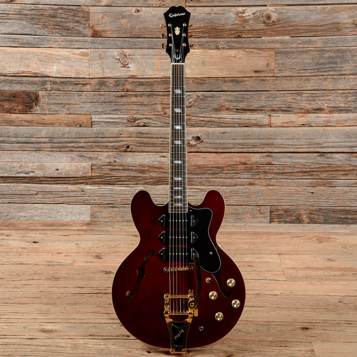 Epiphone Riviera P93 Wine Red – Chicago Music Exchange