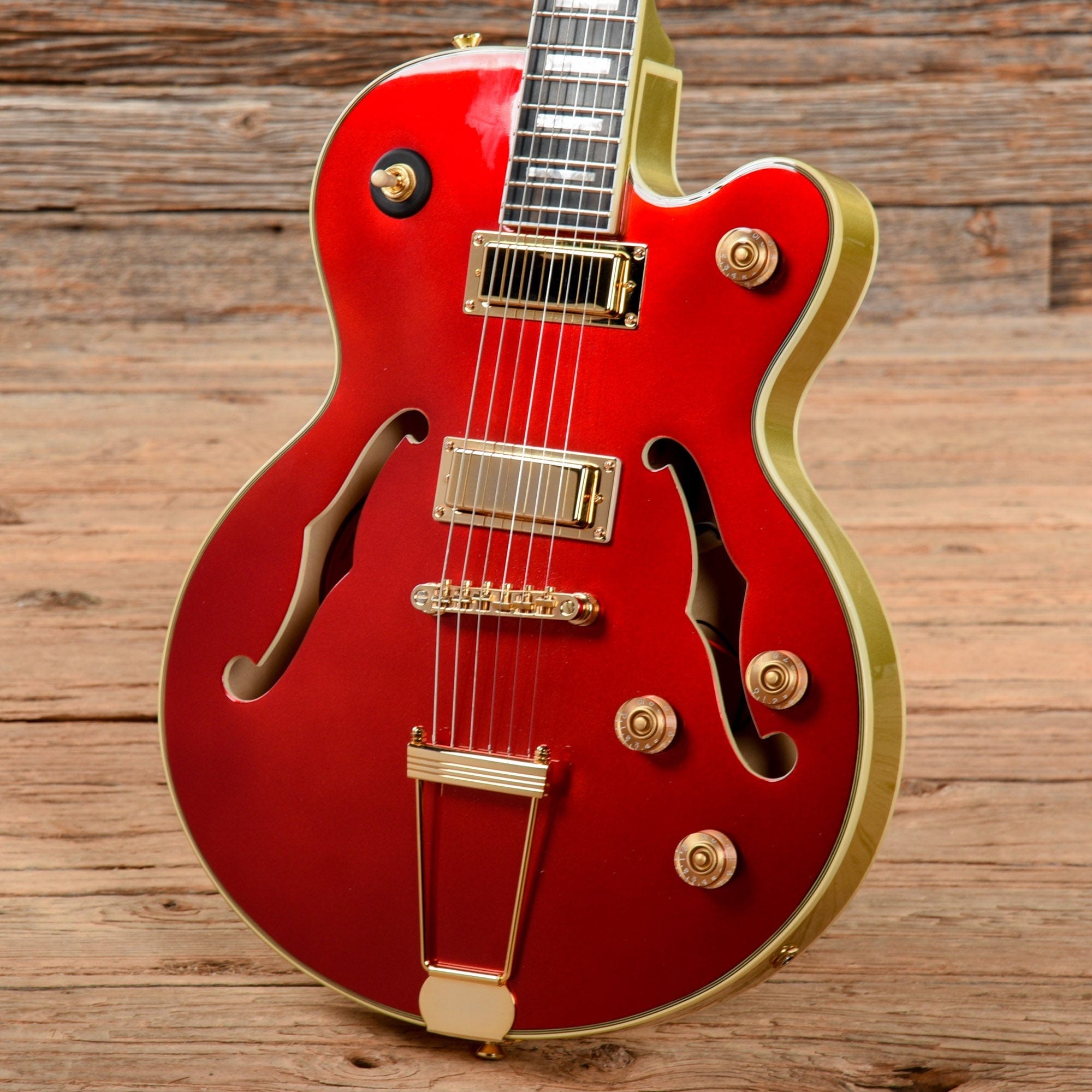 Epiphone Uptown Kat ES Ruby Red Metallic 2019 – Chicago Music Exchange