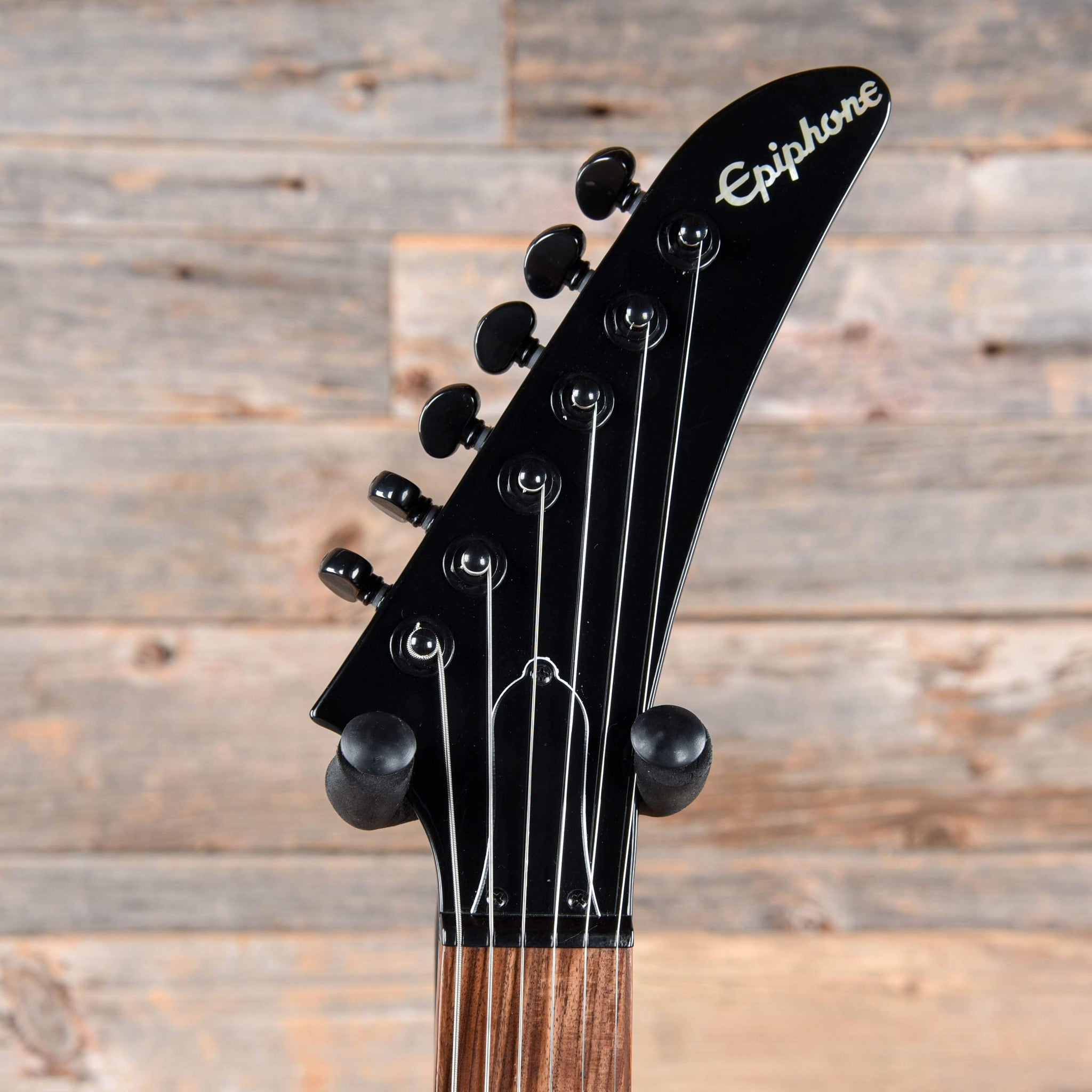 Epiphone 1984 Explorer EX Black 2019 – Chicago Music Exchange