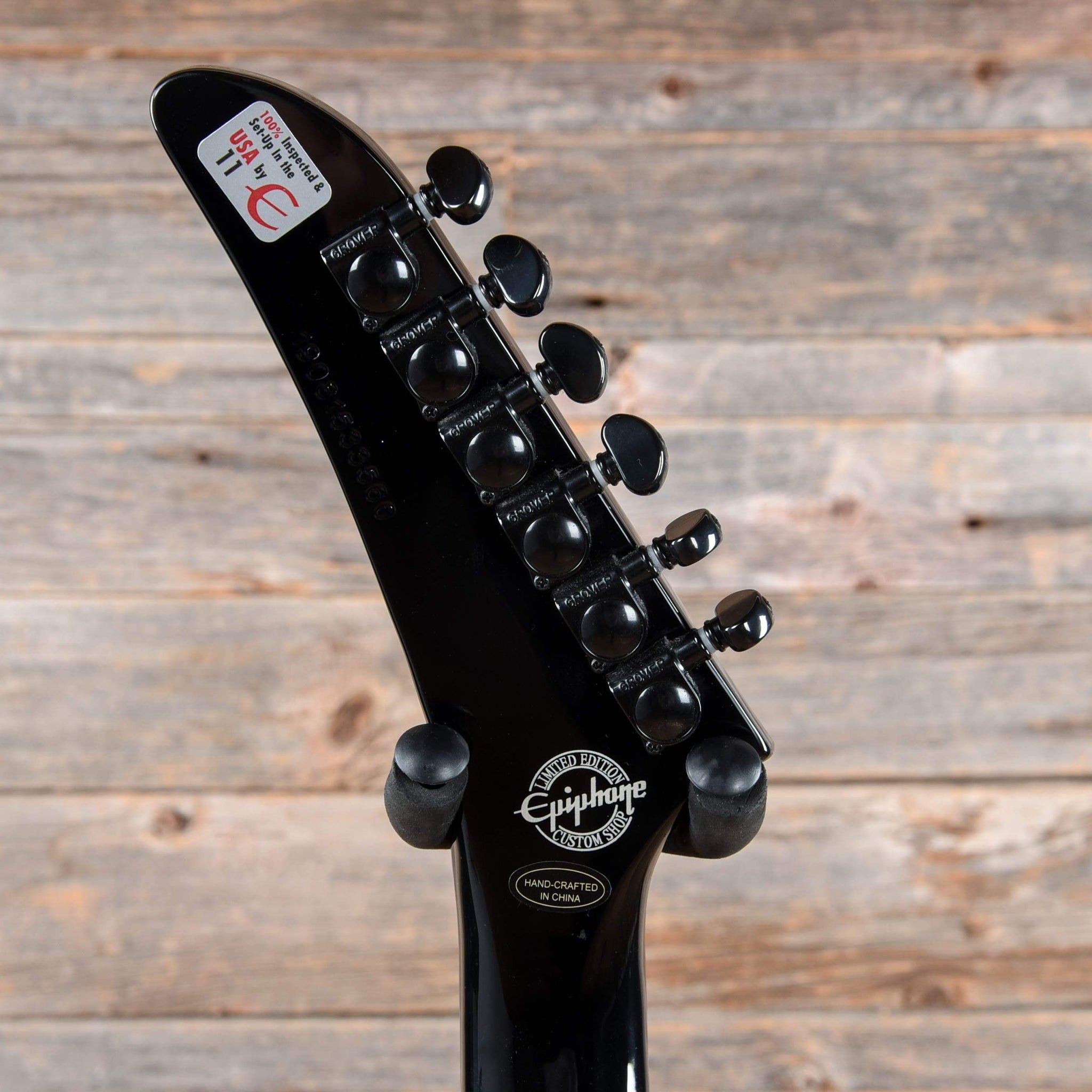 Epiphone 1984 Explorer EX Black 2019 – Chicago Music Exchange