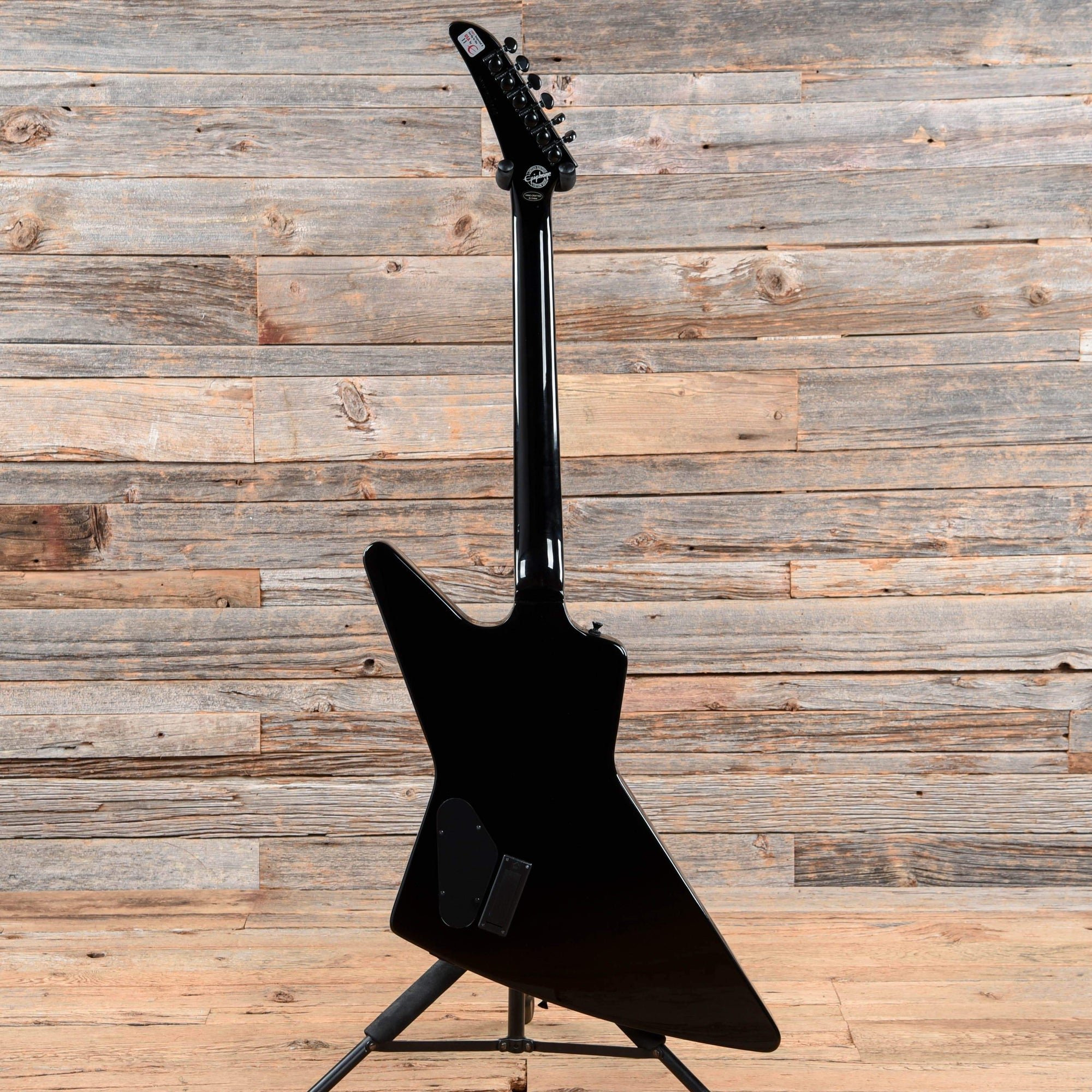 Epiphone 1984 Explorer EX Black 2019 – Chicago Music Exchange