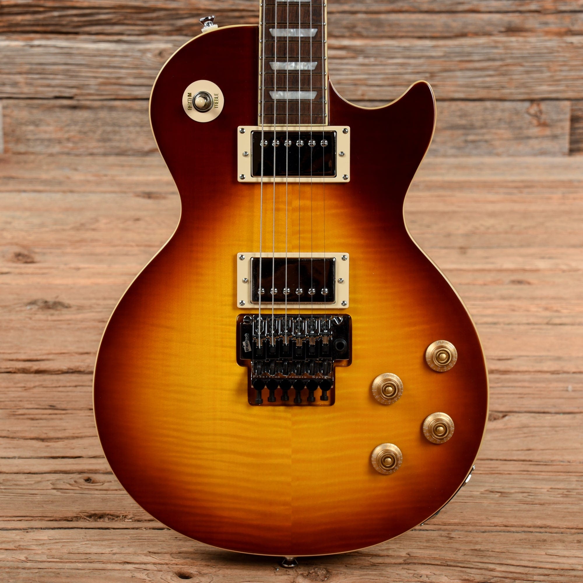 Epiphone Alex Lifeson Signature Les Paul Standard Axcess Sunburst 2021 ...