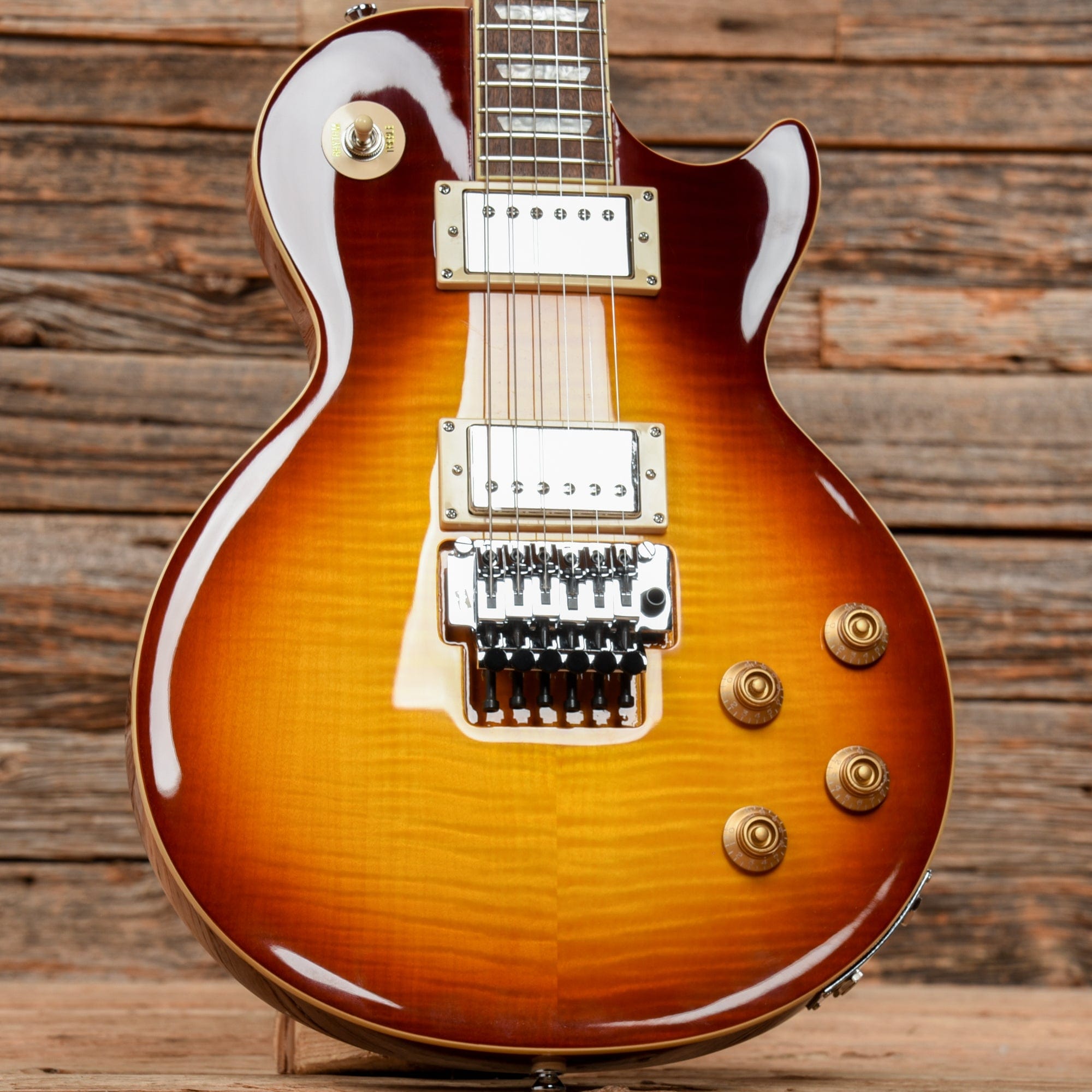 Epiphone Alex Lifeson Signature Les Paul Standard Axcess Sunburst 2021 ...