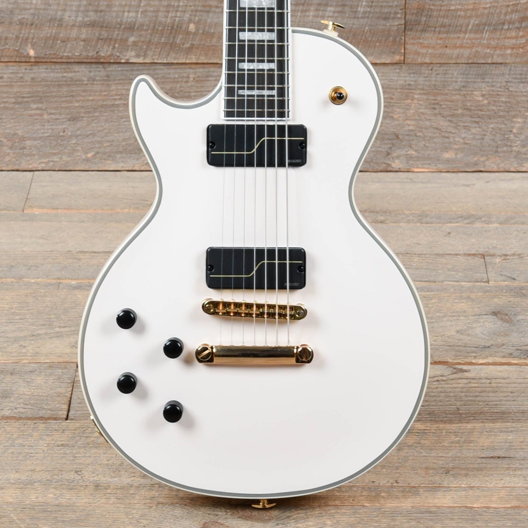 Epiphone Artist Matt Heafy Les Paul Custom Origins LEFTY 7-String Bone ...