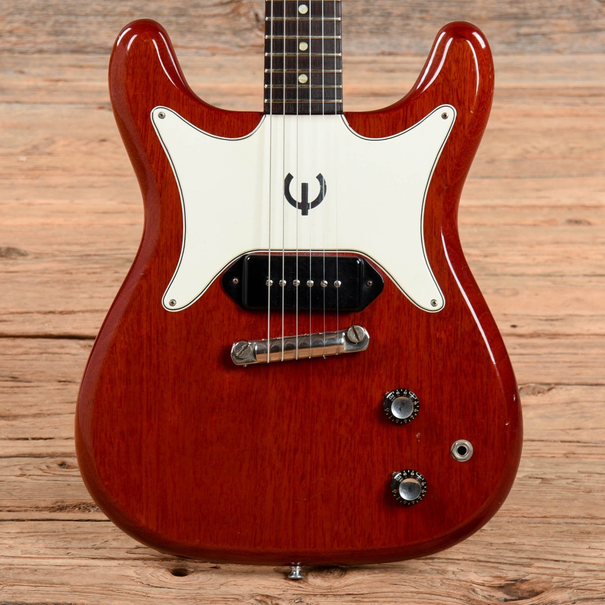 Epiphone Coronet Cherry 1961 – Chicago Music Exchange
