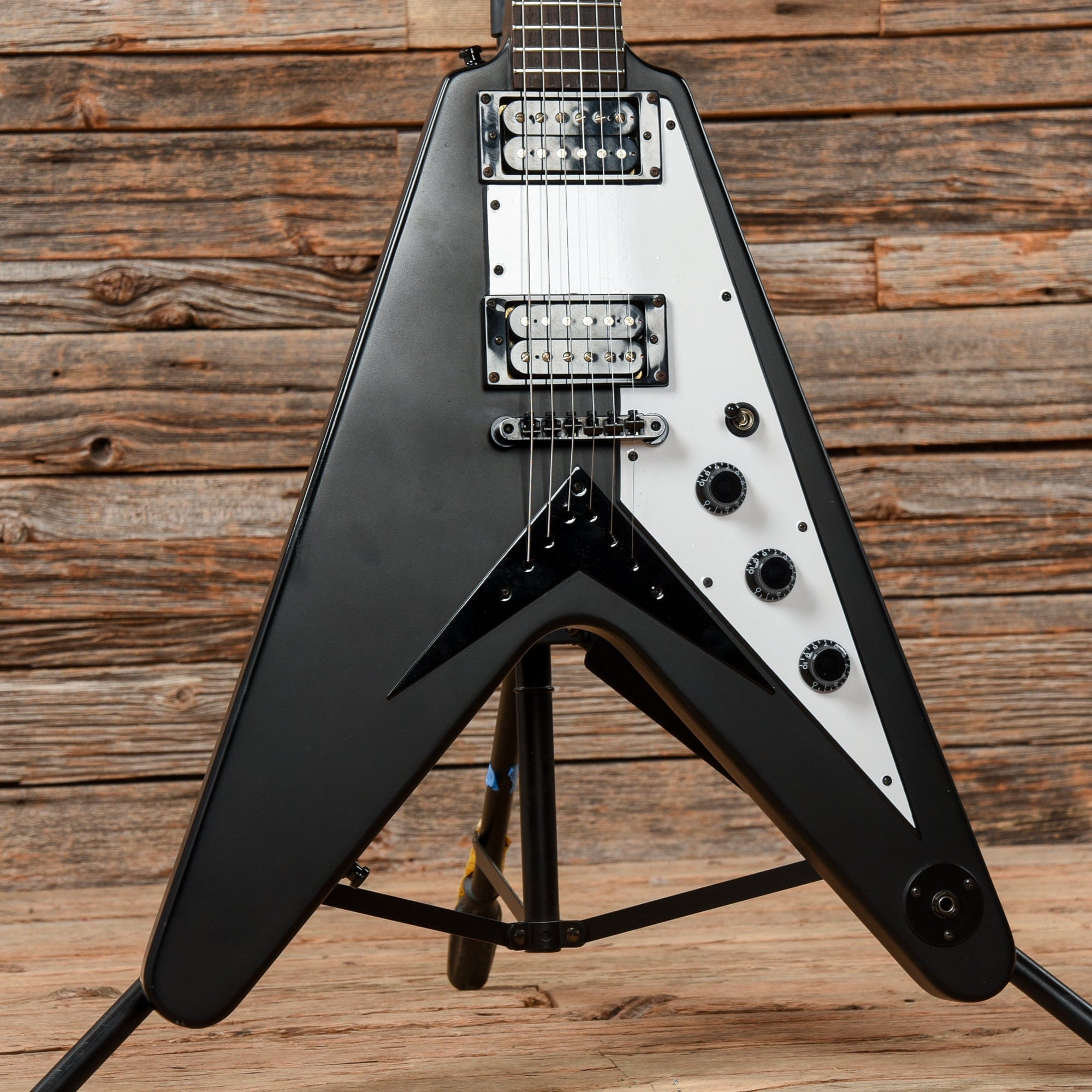 Epiphone Goth '58 Flying V Satin Black – Chicago Music Exchange