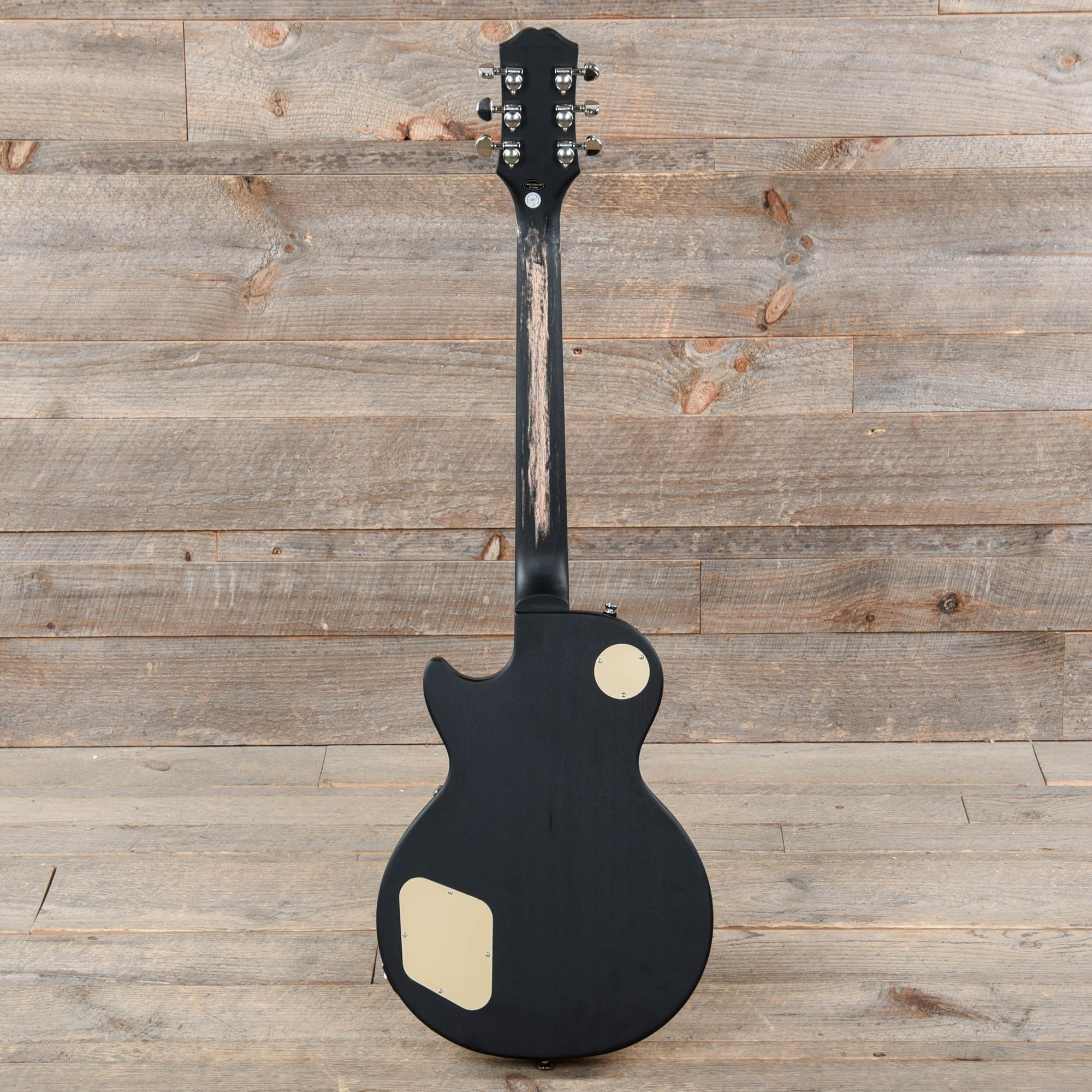 Epiphone Les Paul Classic Worn Worn Ebony – Chicago Music Exchange