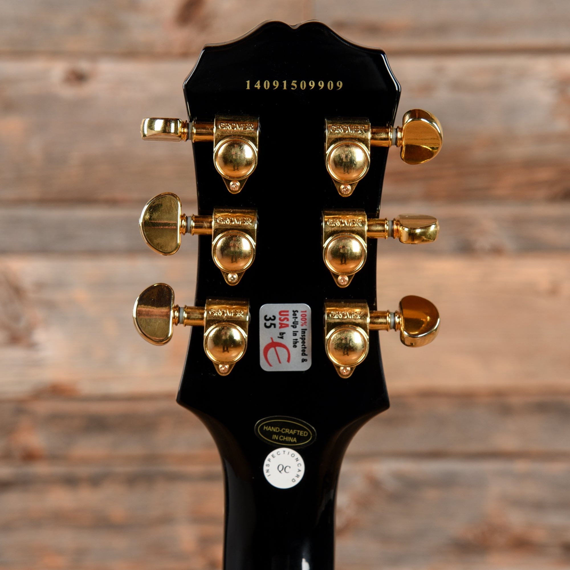 Epiphone Les Paul Custom Black Beauty 3-Pickup Ebony 2014 – Chicago ...