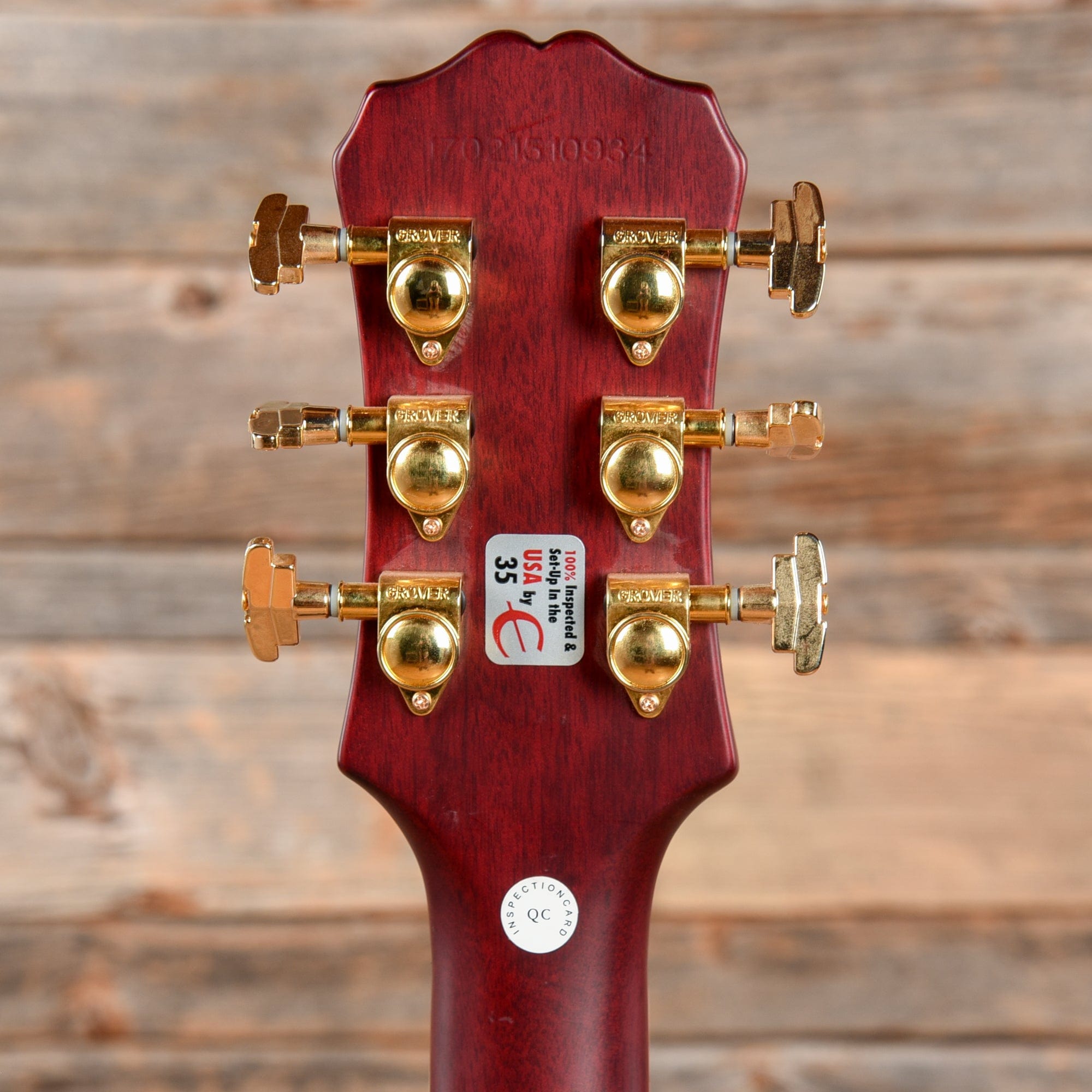 Epiphone Les Paul Custom Prophecy Plus Wine Red 2017 – Chicago Music ...