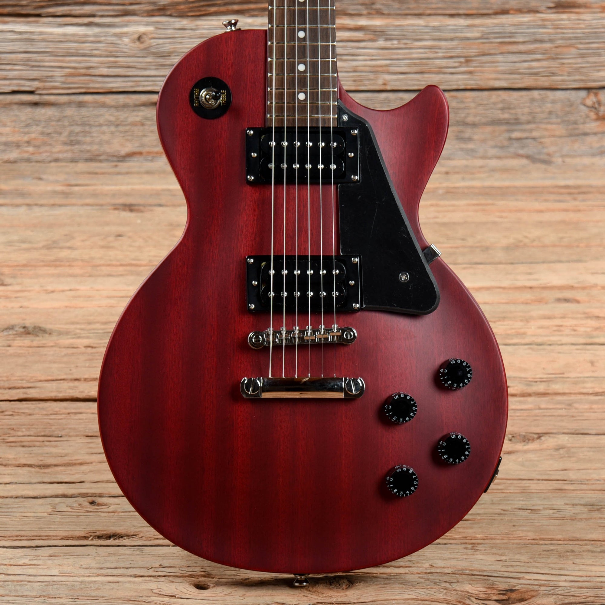 Epiphone Les Paul Studio Worn Cherry 2013 – Chicago Music Exchange