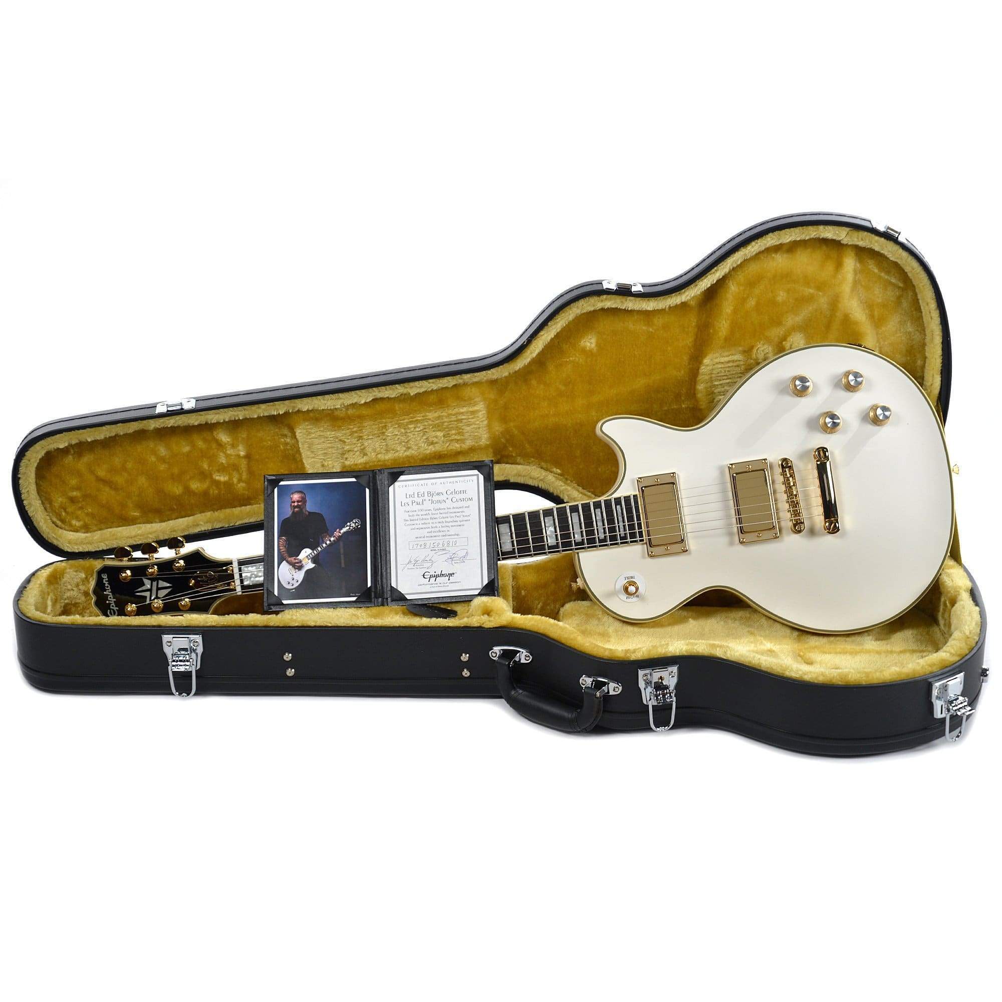 Epiphone Limited Edition Bjorn Gelotte "Jotun" Les Paul Custom Outfit ...