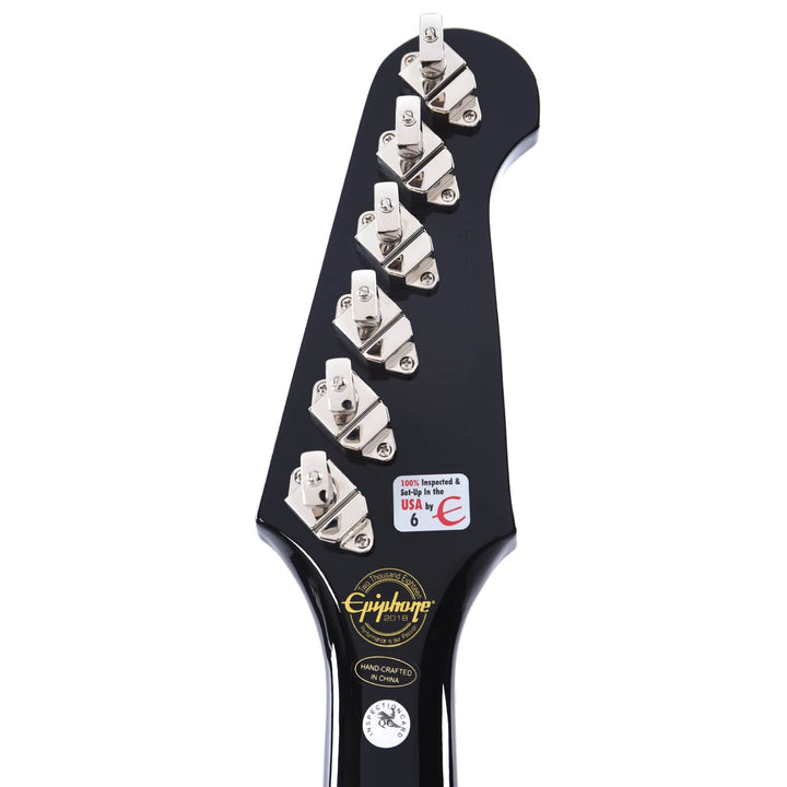 Epiphone Limited Edition Slash Firebird Trans Black – Chicago Music ...