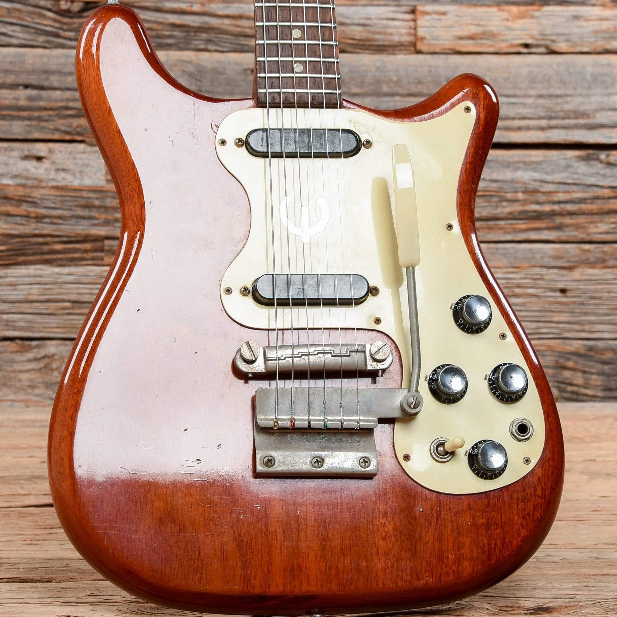 Epiphone Olympic Double Cherry 1965 – Chicago Music Exchange