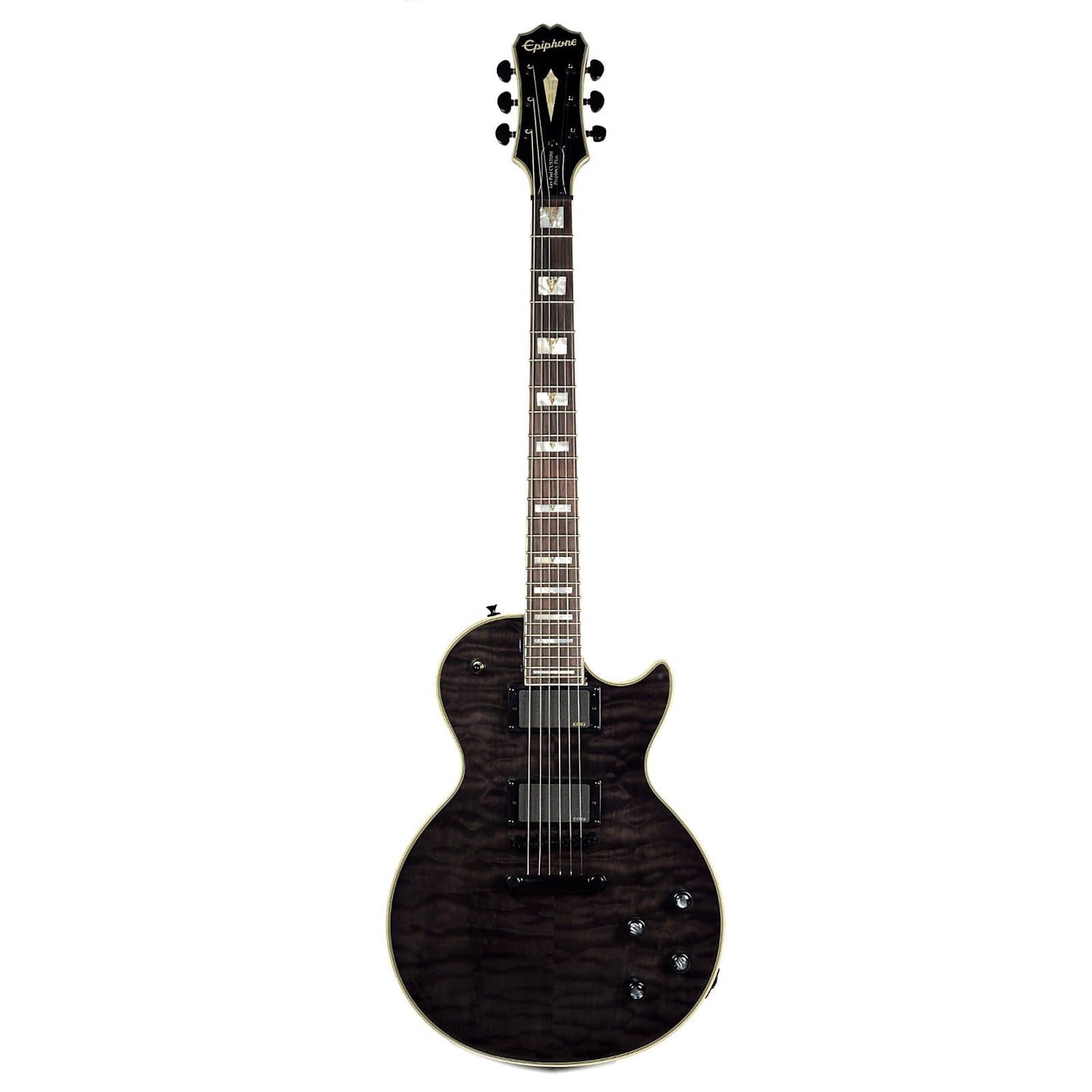 Epiphone Prophecy Les Paul Custom Plus EX Outfit Midnight Ebony ...