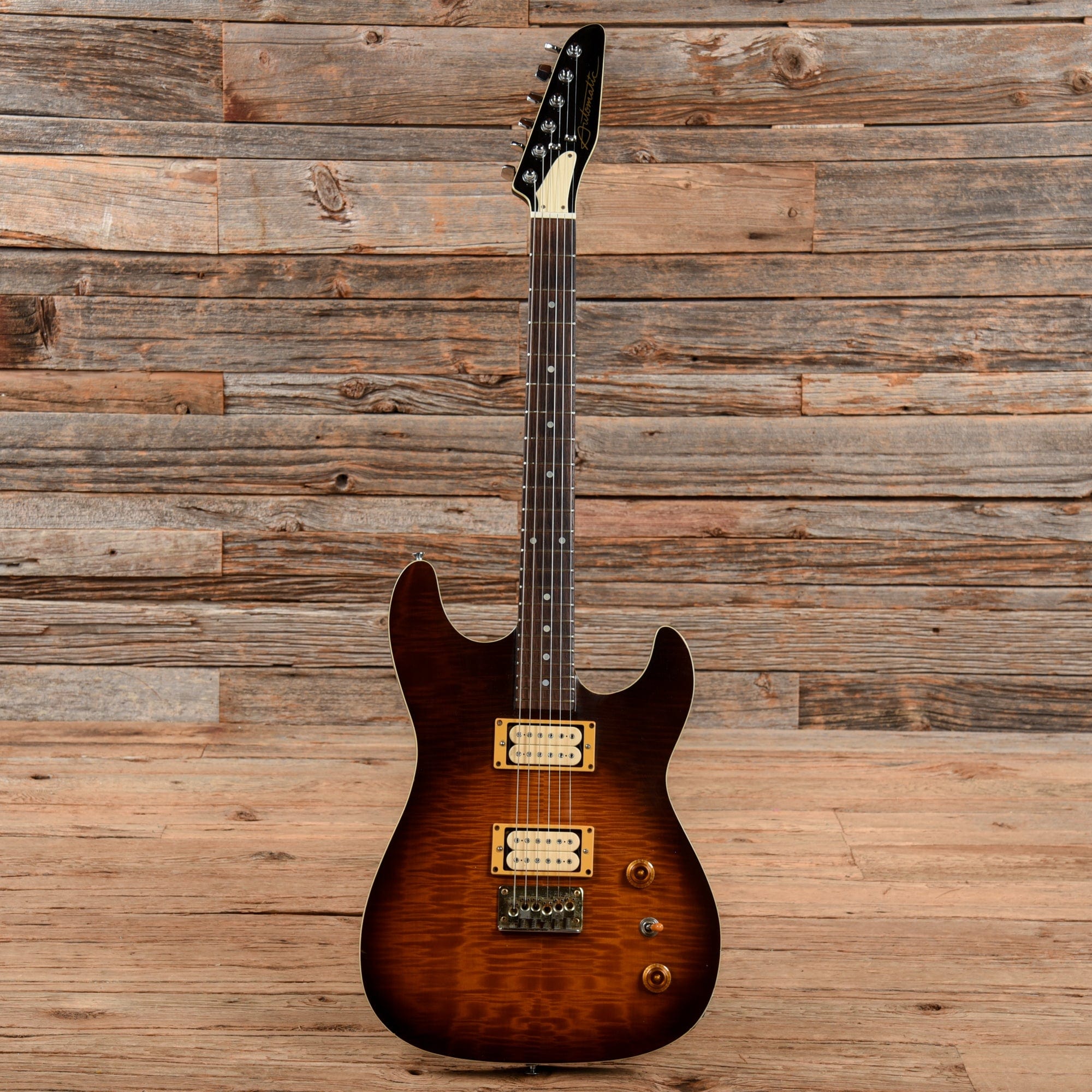 Erlewine Automatic Set Neck Sunburst 1980s – Chicago Music Exchange