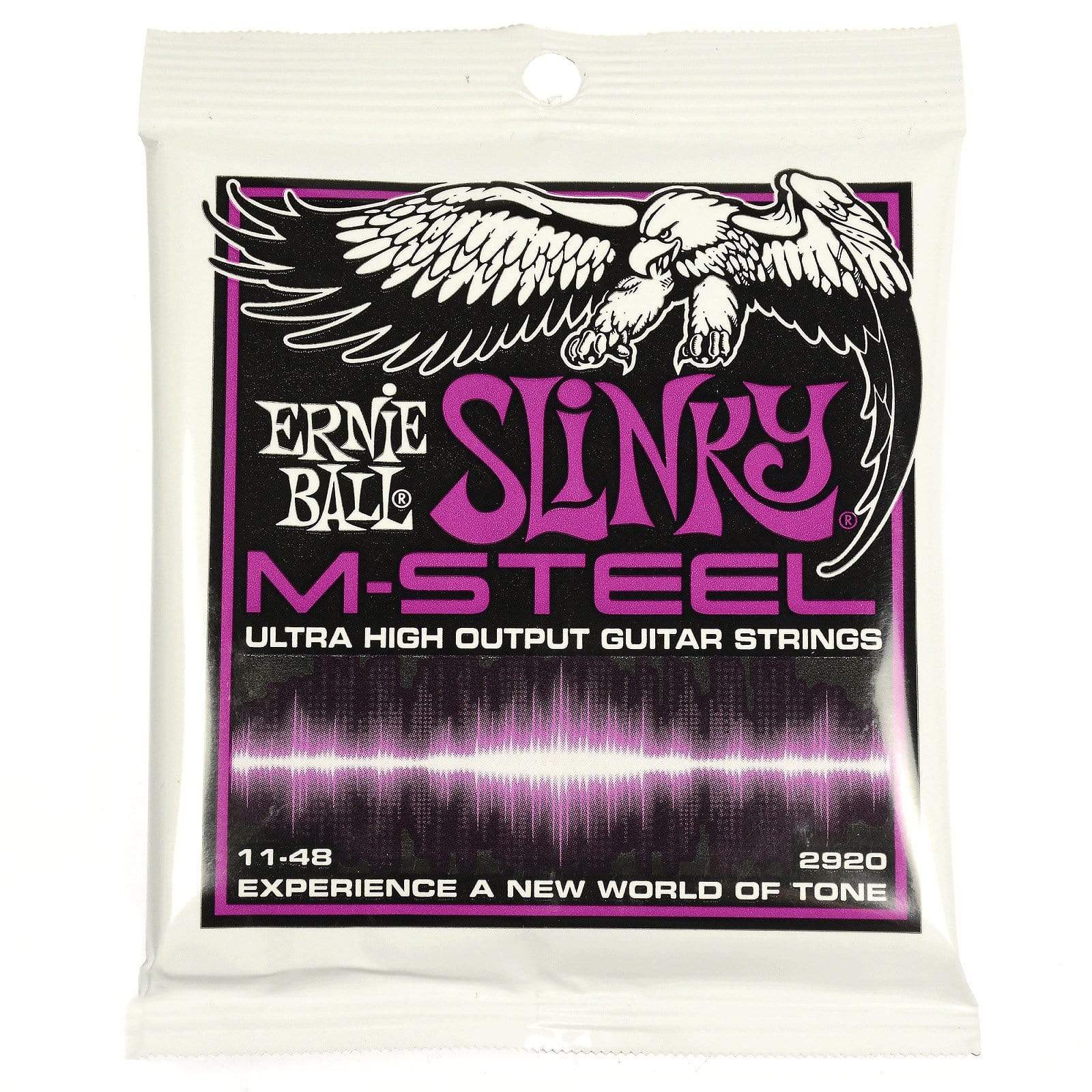 Ernie Ball 2920 M-Steel Power Slinky 11-48 – Chicago Music Exchange
