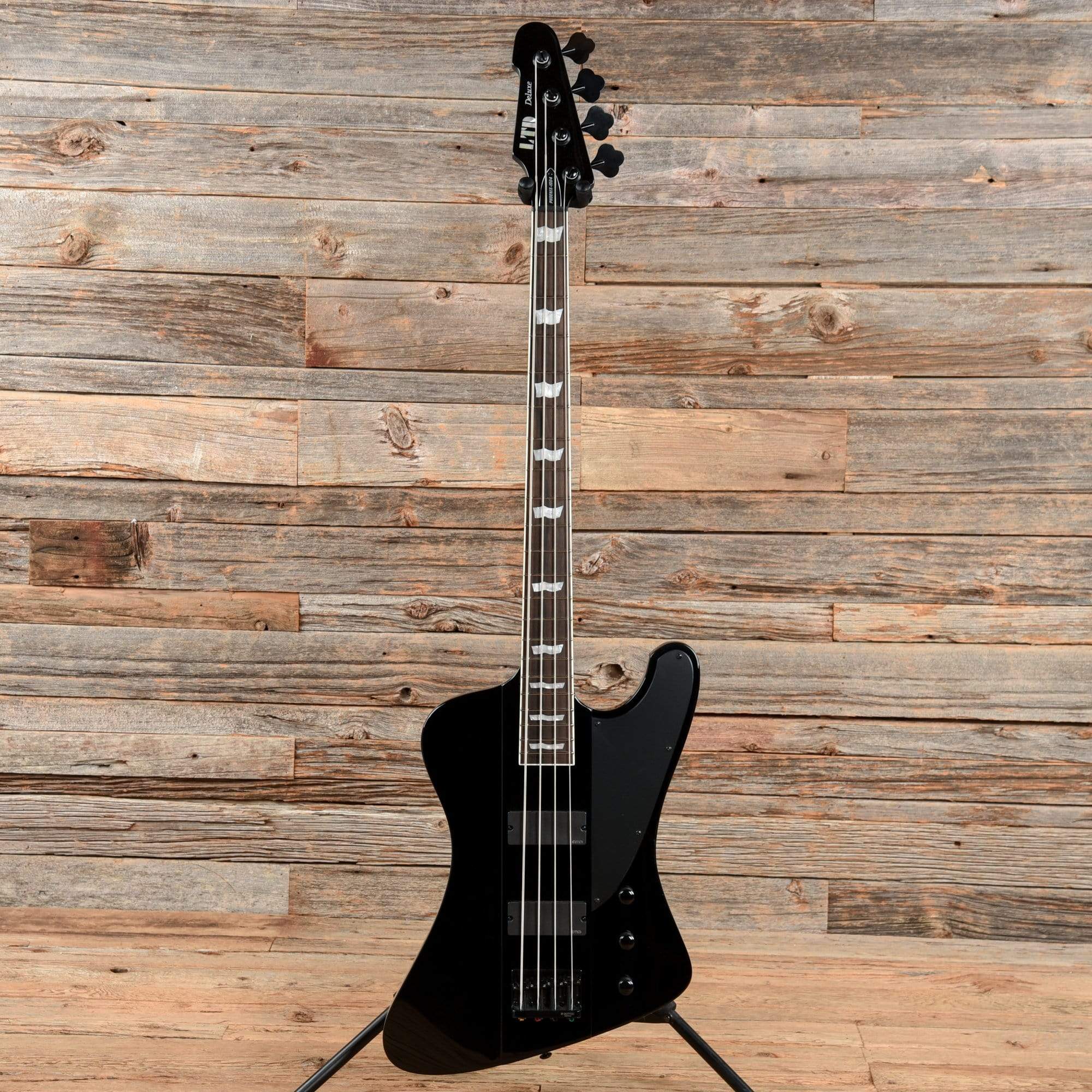 ESP LTD Phoenix-1004 Bass Black – Chicago Music Exchange