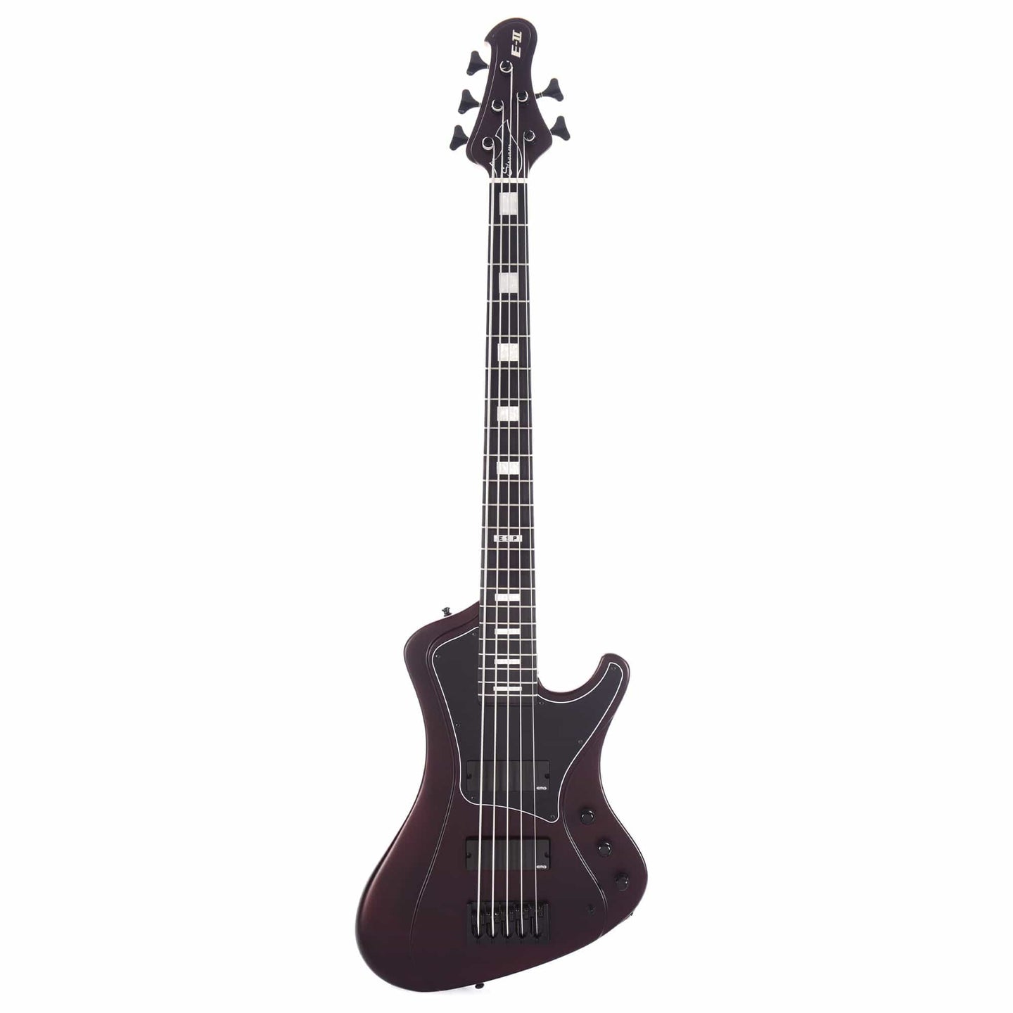 ESP E-II Stream SL-5 Deep Red Metallic Satin – Chicago Music Exchange