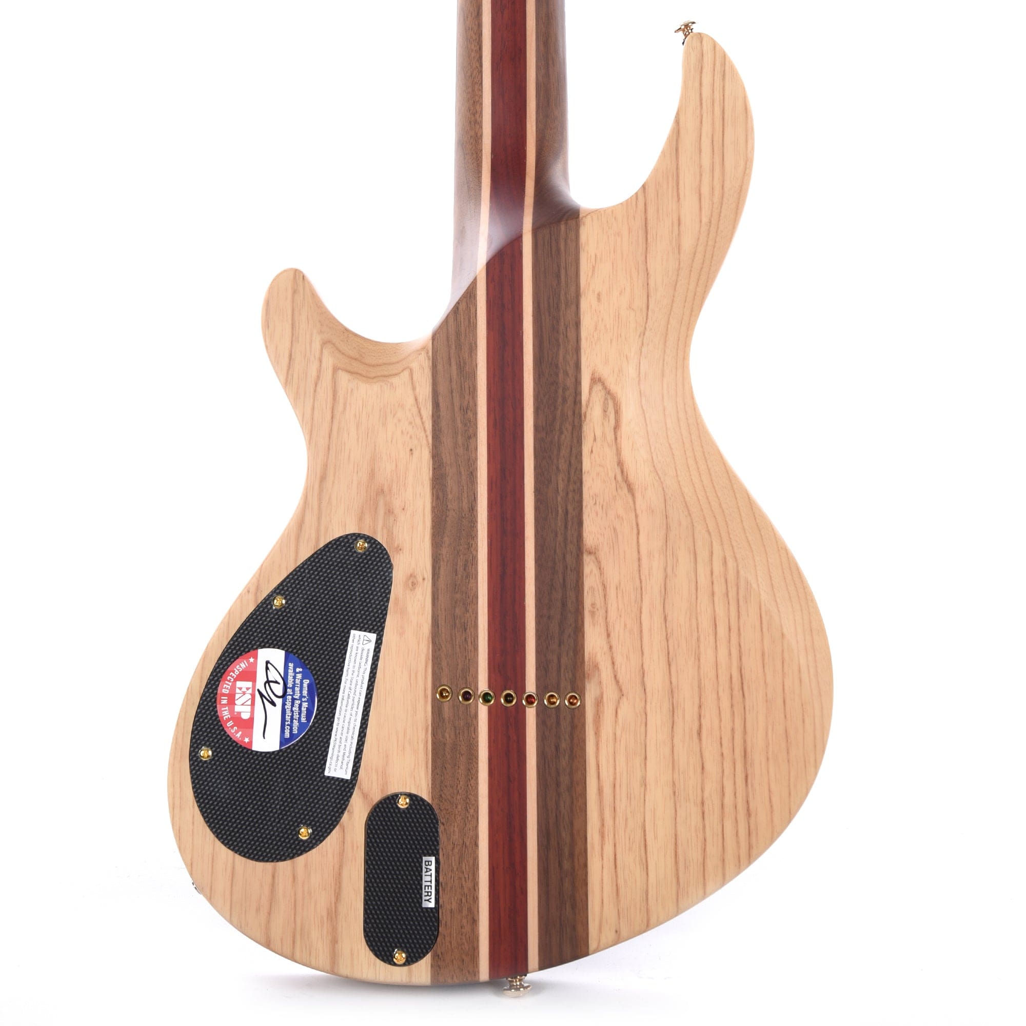 ESP LTD JR-7 Javier Reyes Signature Baritone Faded Blue Sunburst ...