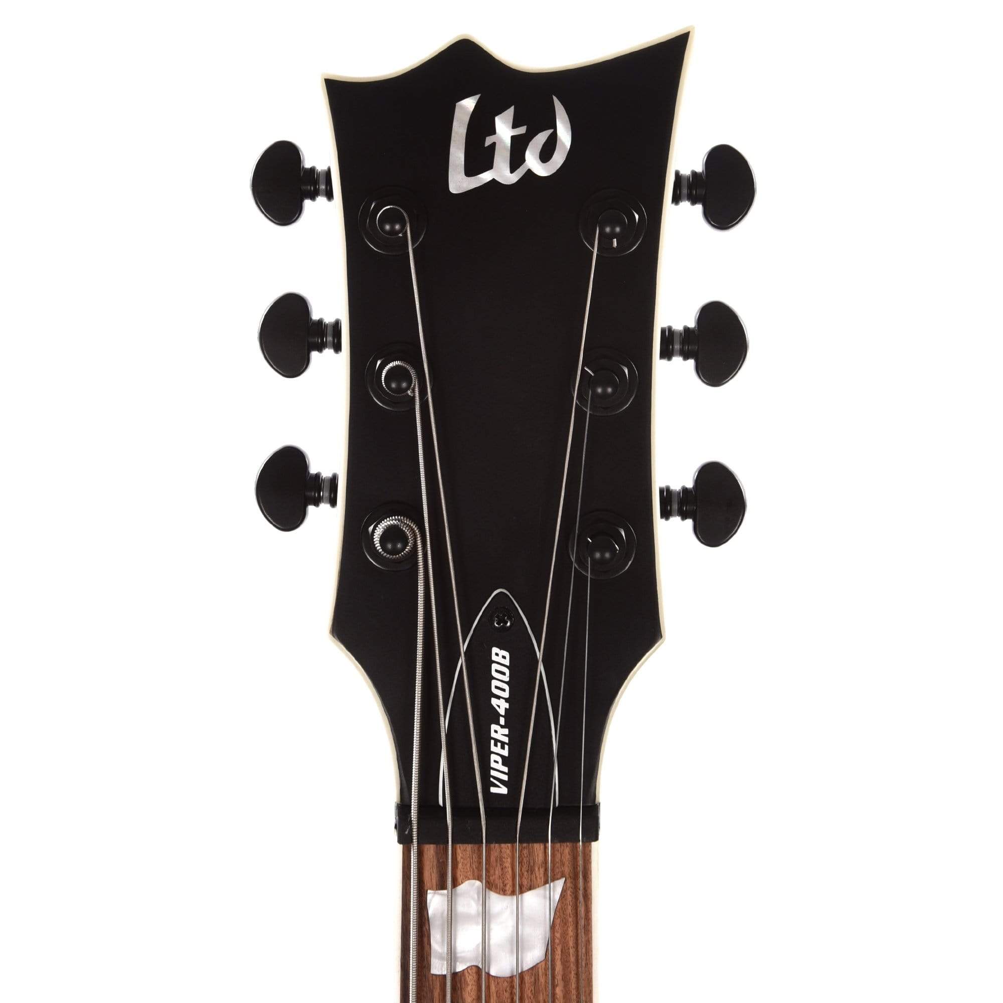 ESP LTD Viper-400 Baritone Black Satin – Chicago Music Exchange