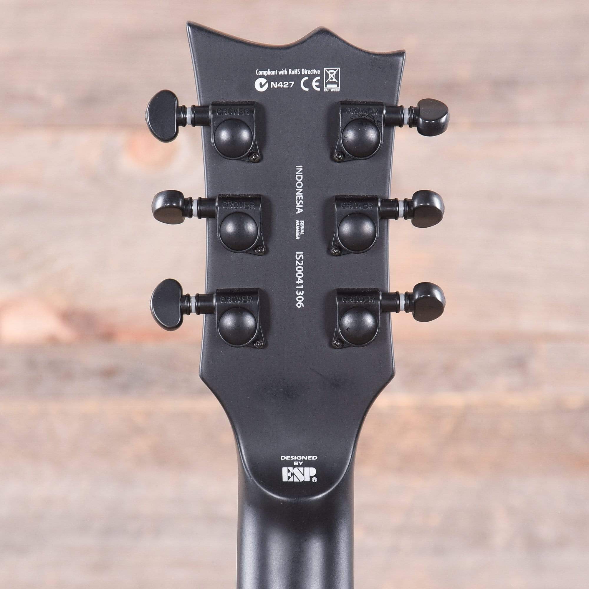 ESP LTD Viper-400 Baritone Black Satin – Chicago Music Exchange