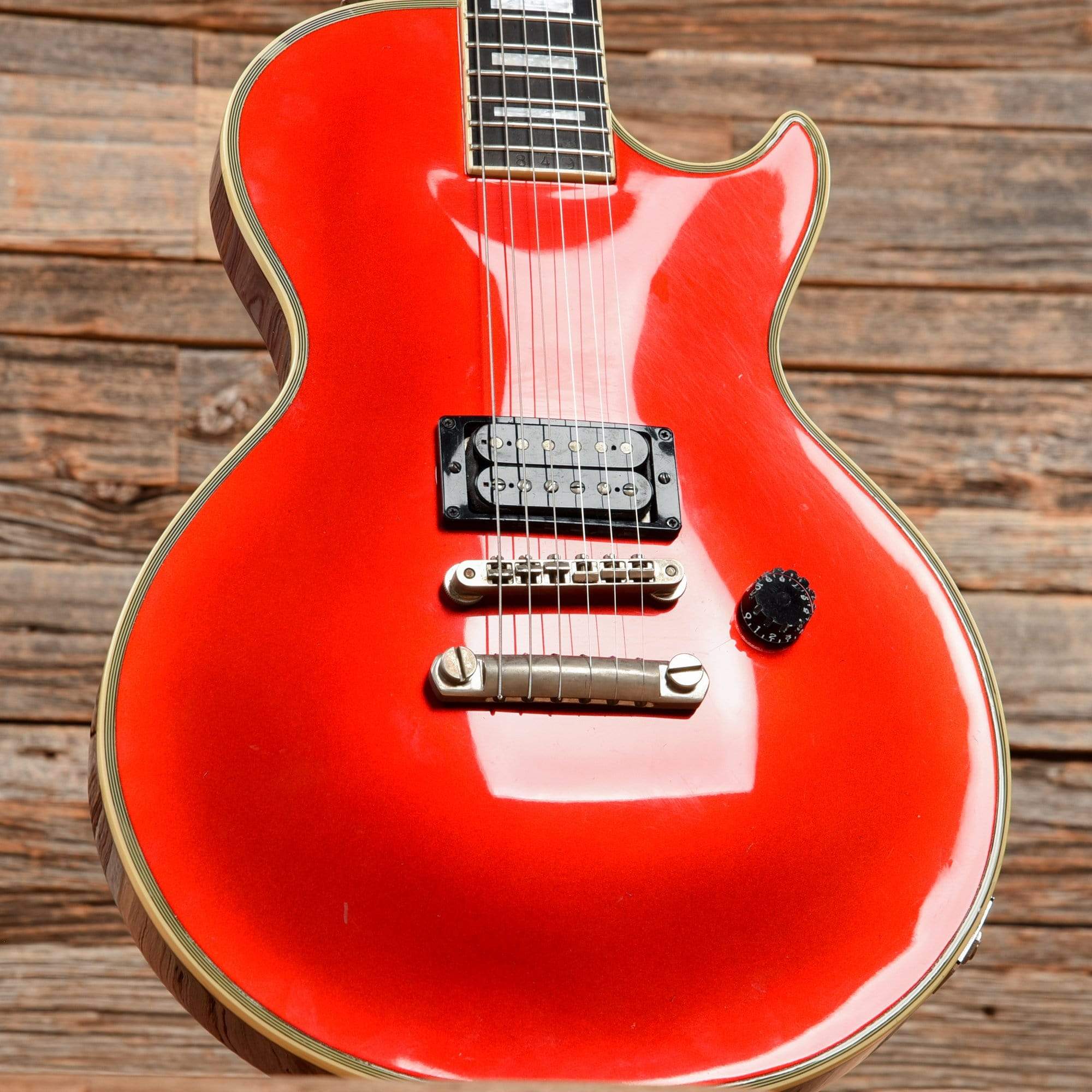 ESP Custom Metallic Red 1980s – Chicago Music Exchange