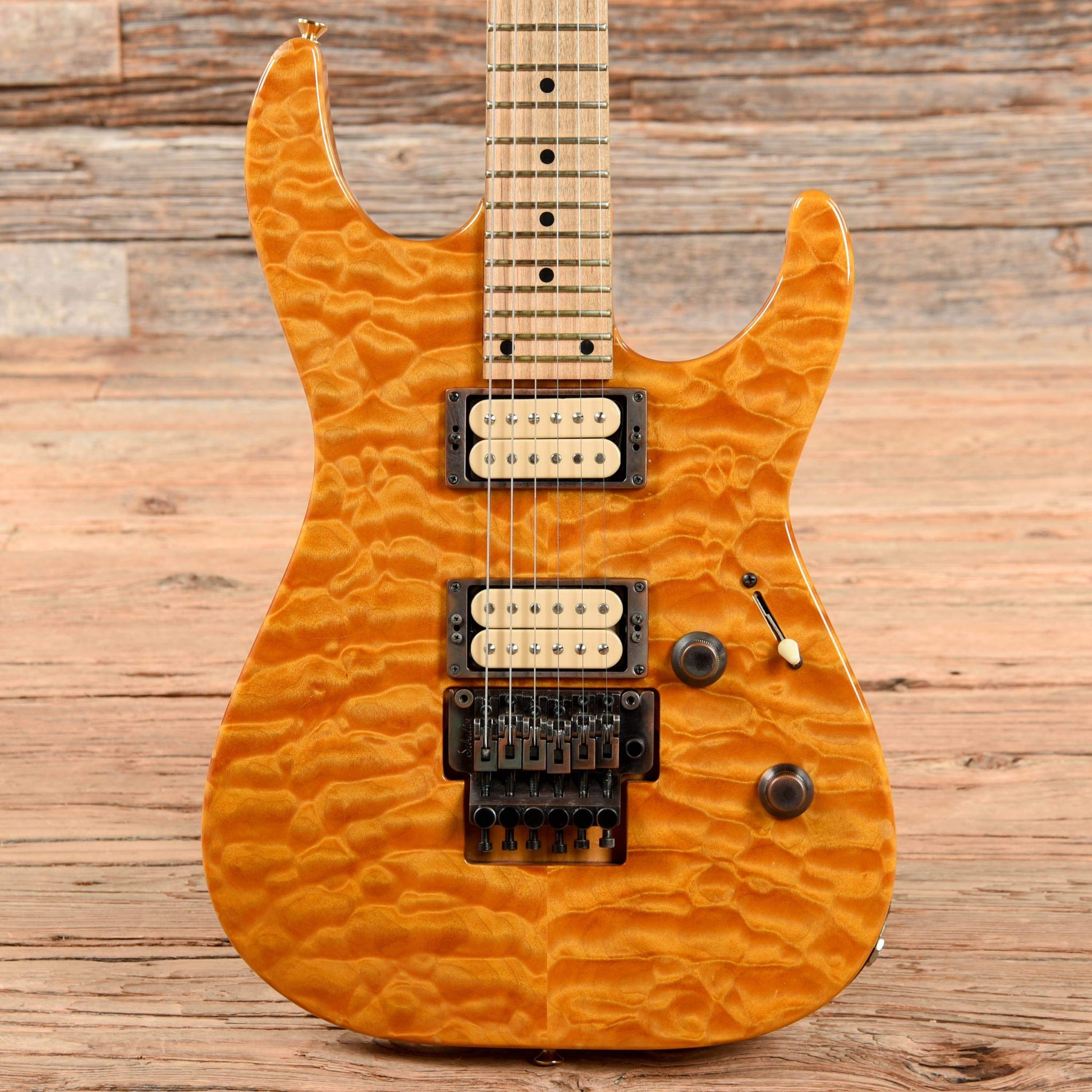 ESP Custom Shop Amber – Chicago Music Exchange